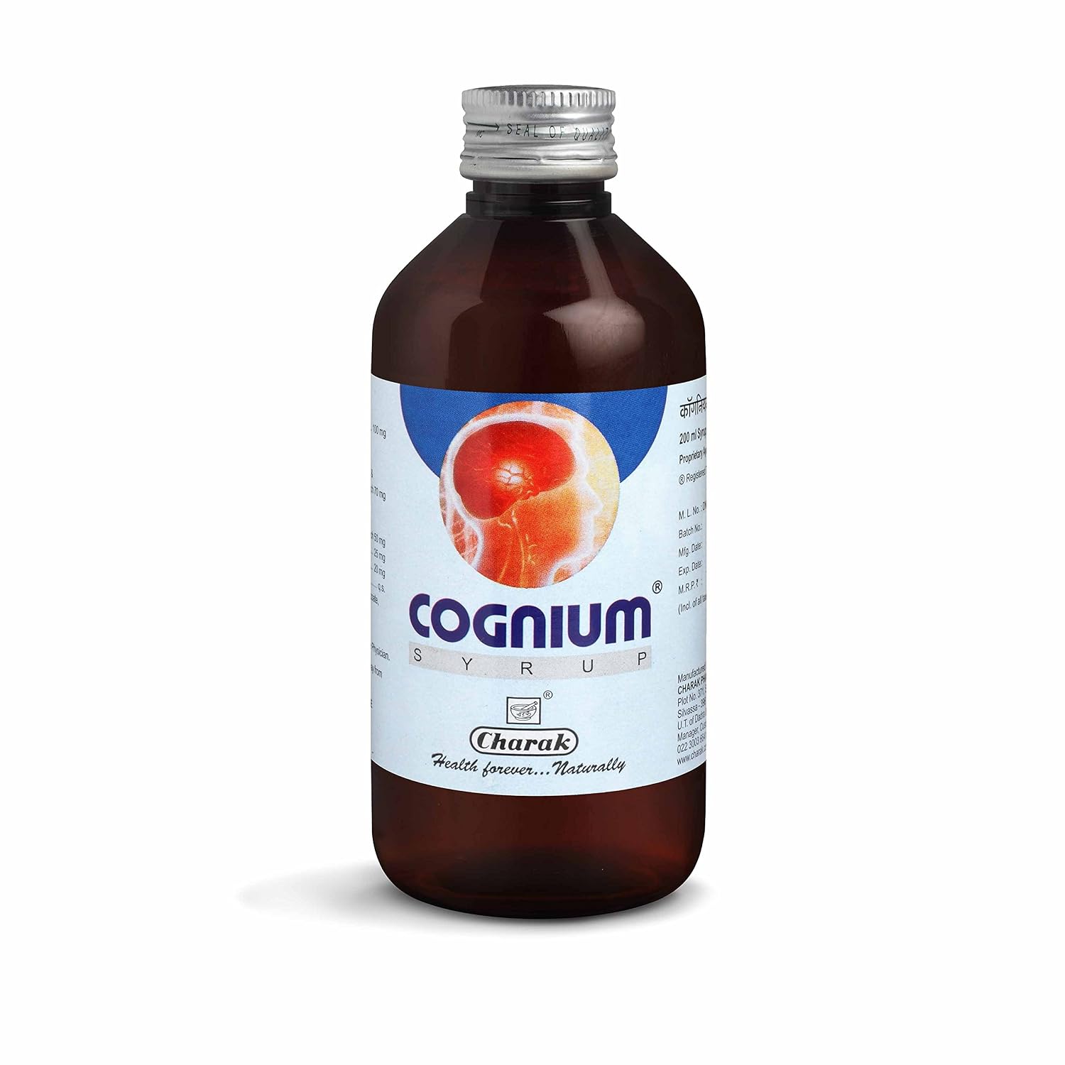 Buy Charak Pharma Cognium Syrup for Brain health and memory function ...