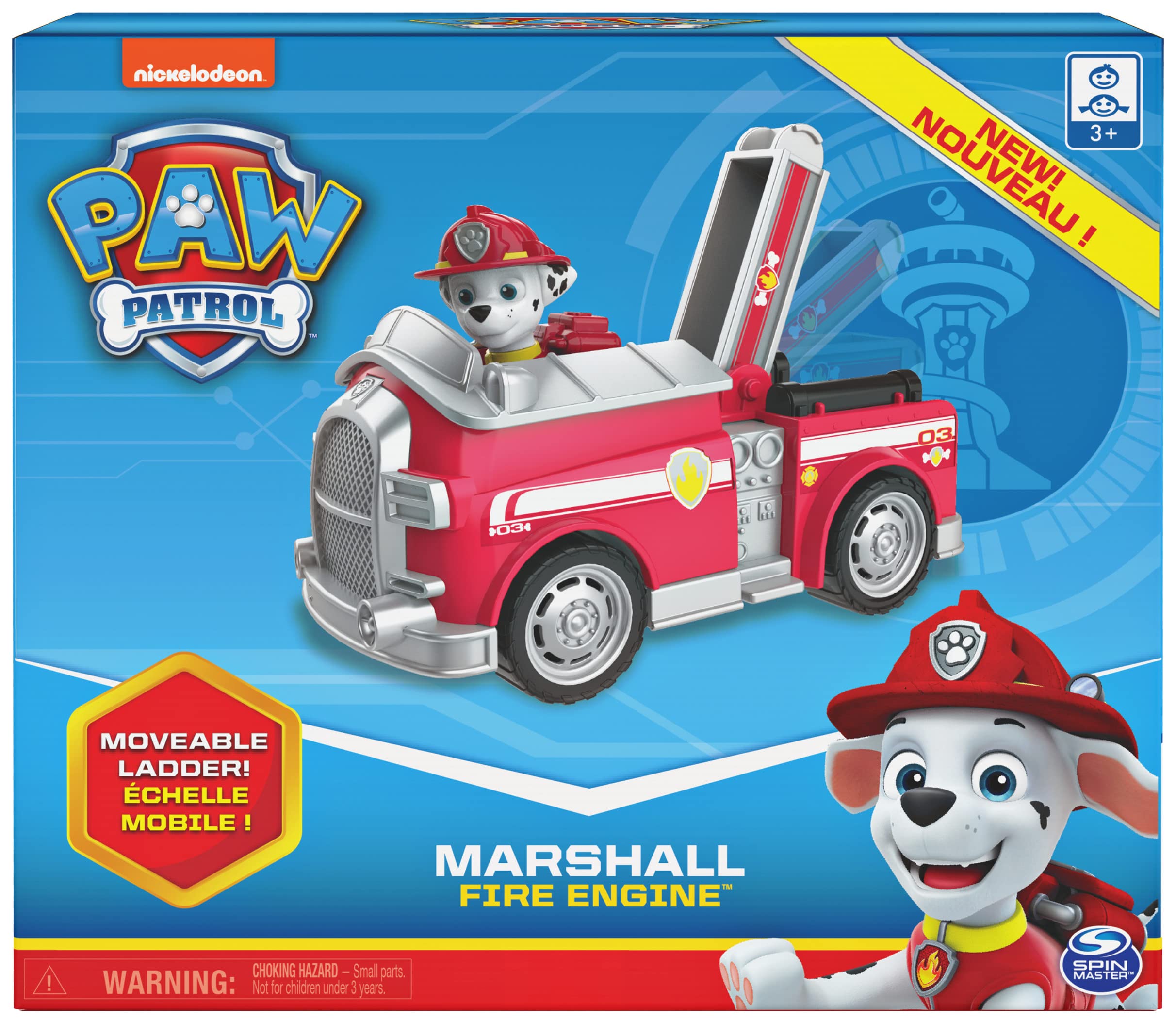 Snapklik.com : Paw Patrol, Marshalls Fire Engine Vehicle