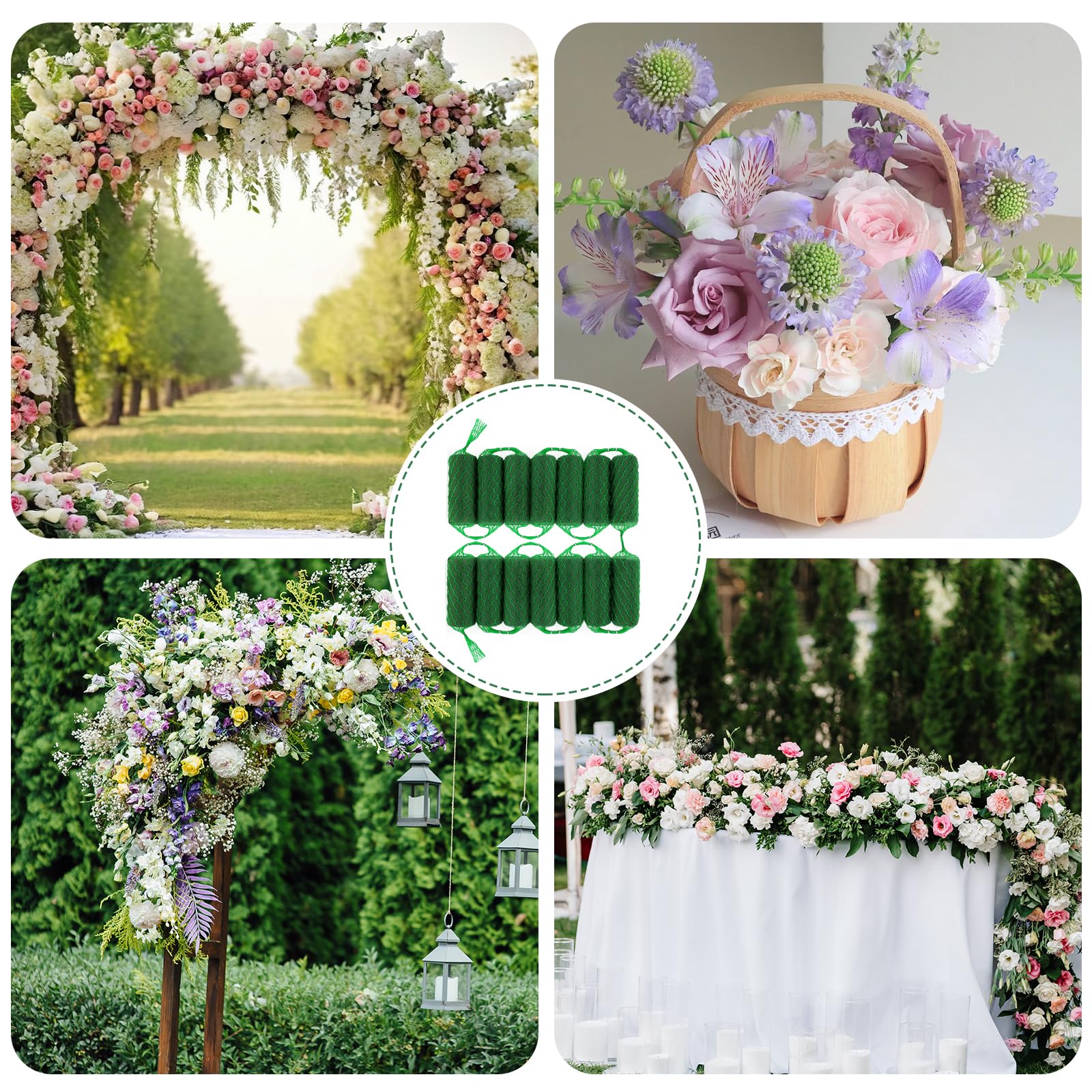Foam Bricks For Crafts Floral Arch Kit 1 Bunch Floral Foam Blocks ...