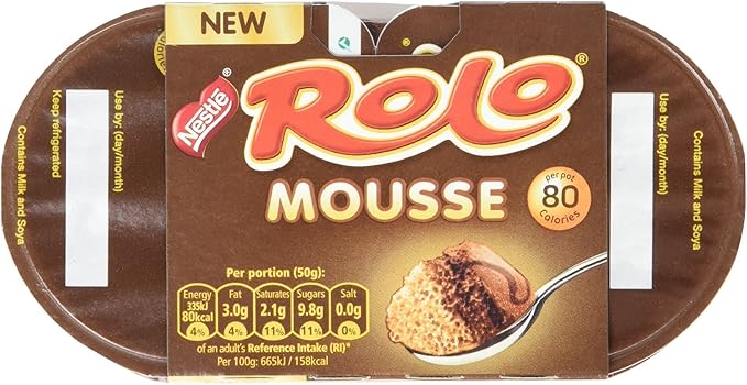 Nestlé Rolo Mousse, 4 x 50g : Amazon.co.uk: Grocery