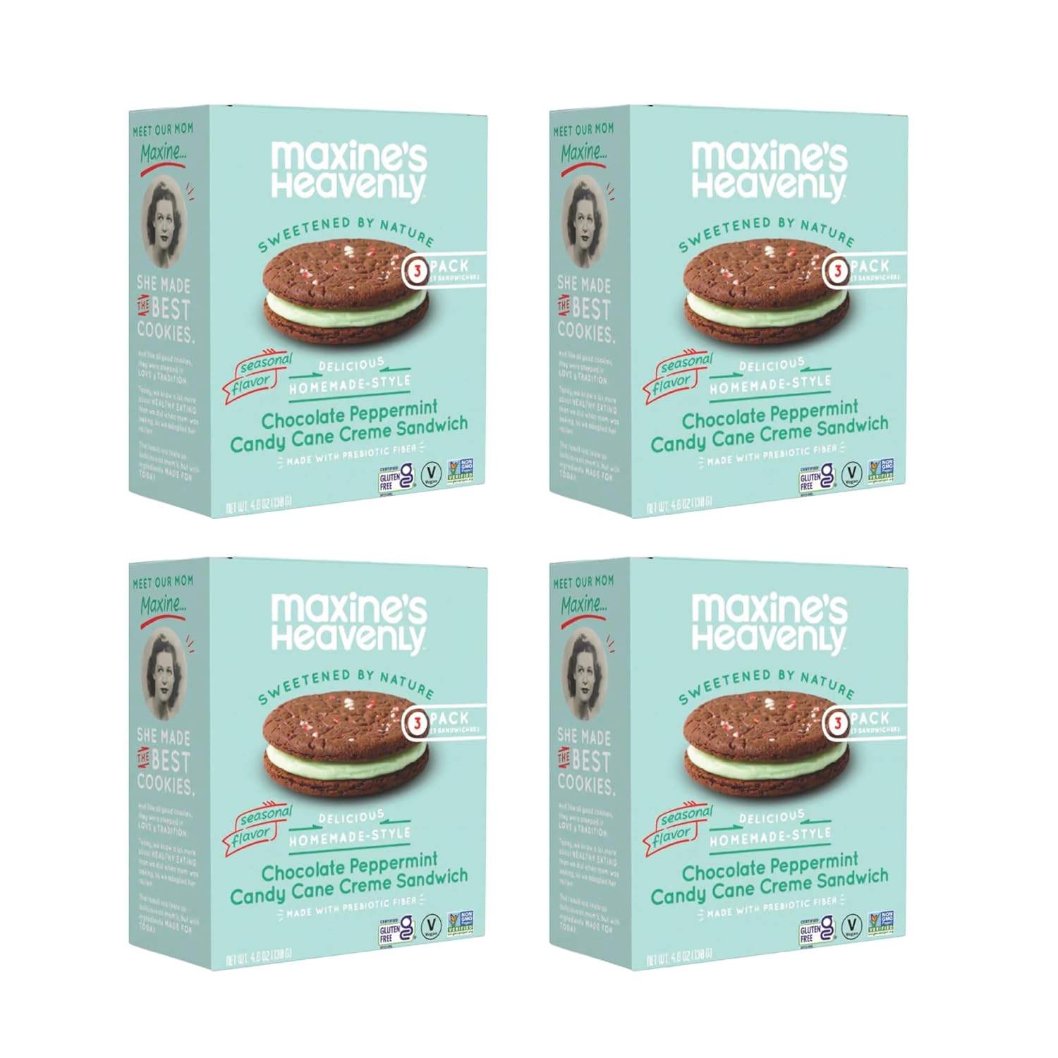 Amazon.com: Maxine's Heavenly Soft Baked Creme Sandwich Cookies ...
