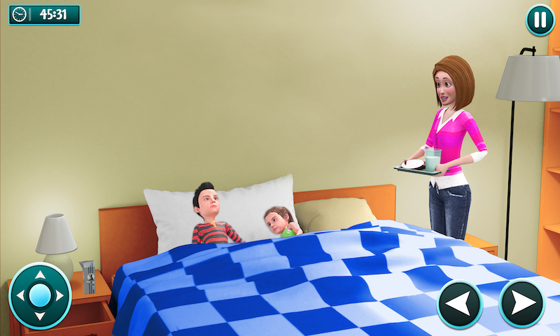 Virtual Mother Life Real Family Simulator 3D - Babysitter & Pregnant ...