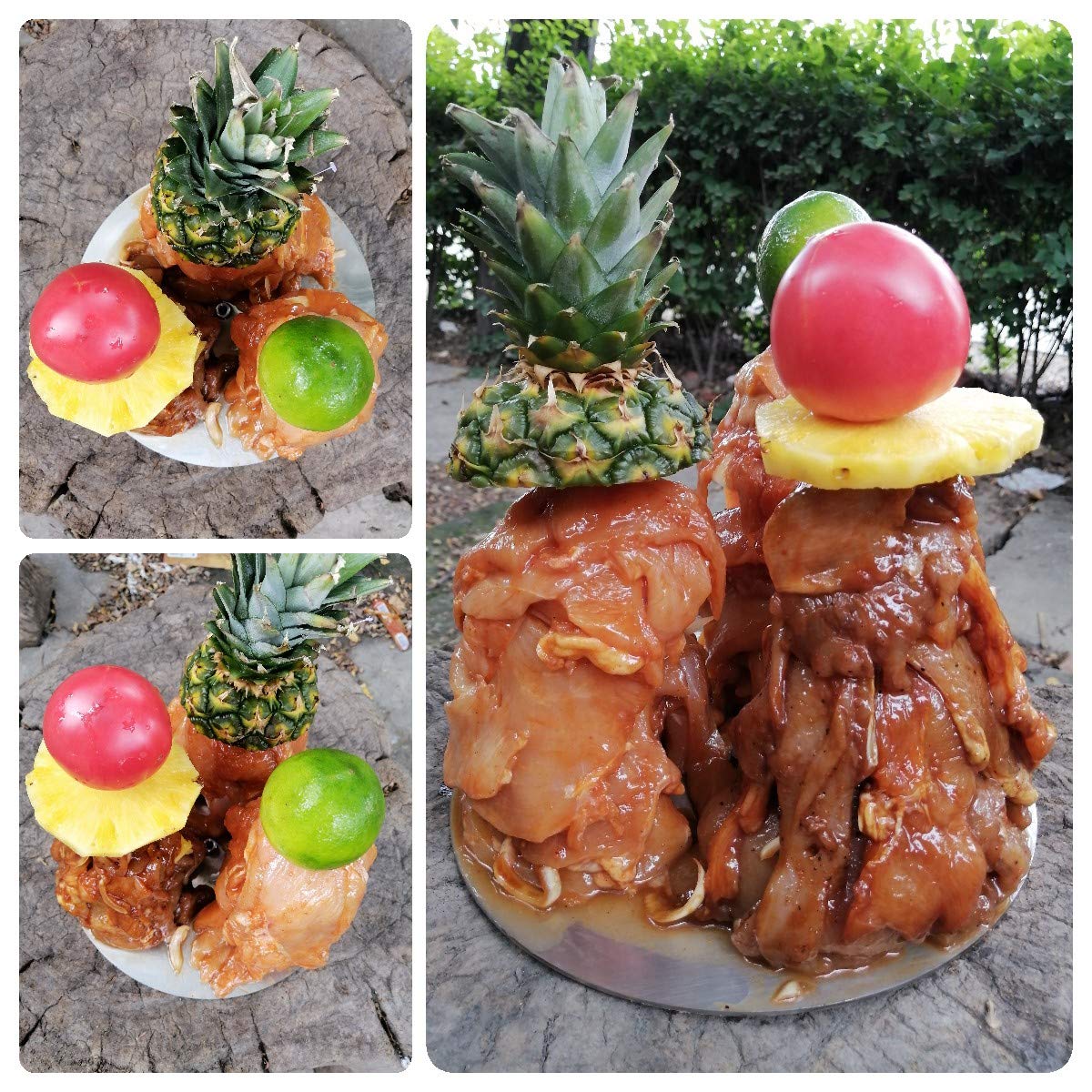 JAYAN Brazilian Barbecue Skewers - Multifunctional al Pastor Skewer ...