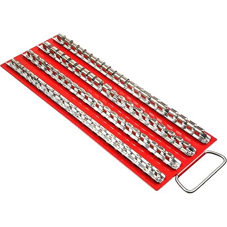Amazon.com: 80pc Socket Rack Tray for 1/4" 3/8" 1/2" sockets : Automotive