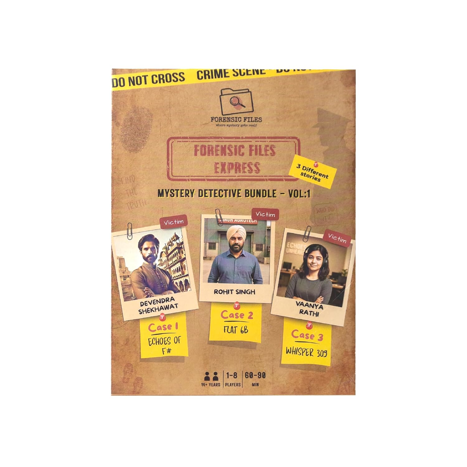 Buy Forensic Files Express: Detective Mystery Bundle Vol. 1 | Mini ...