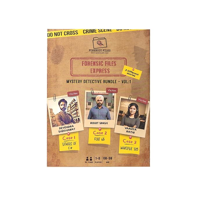 Forensic Files Express: Detective Mystery Bundle Vol. 1 | Mini Unsolved ...