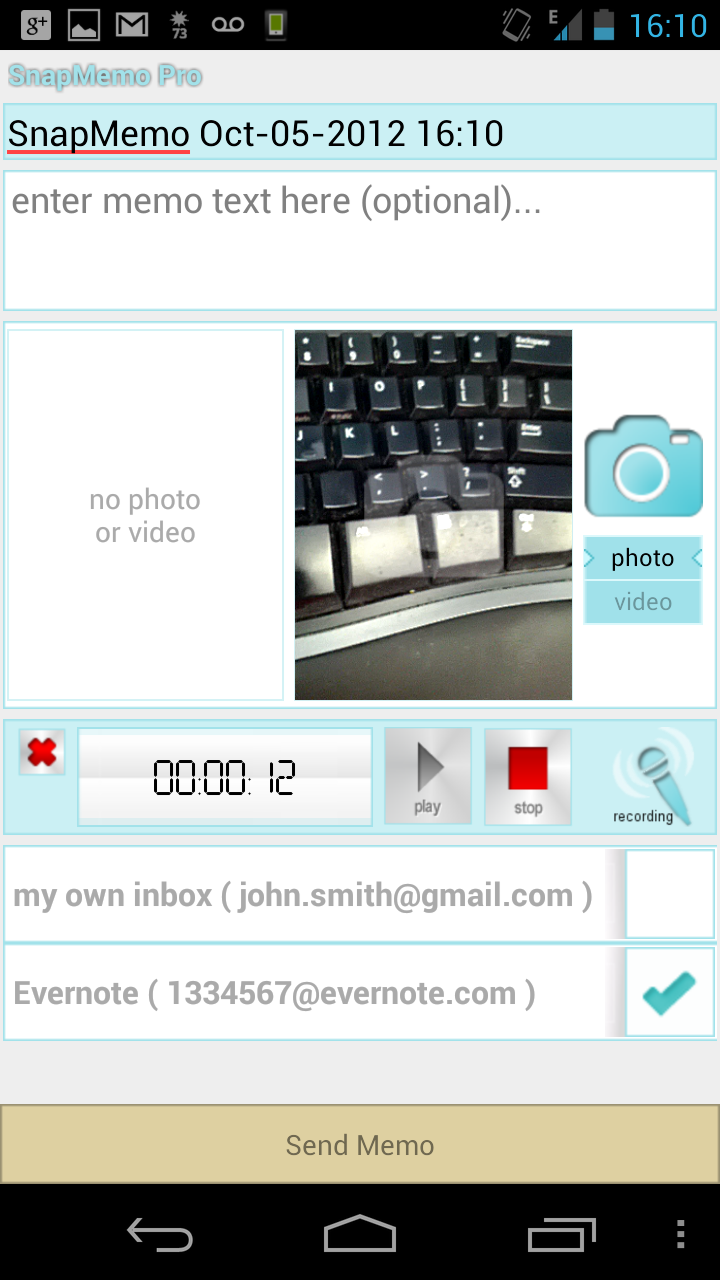 SnapMemo Pro - App on Amazon Appstore