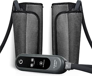 QUINEAR Leg Massager, Air Compression Calf Wraps Massager for Leg ...