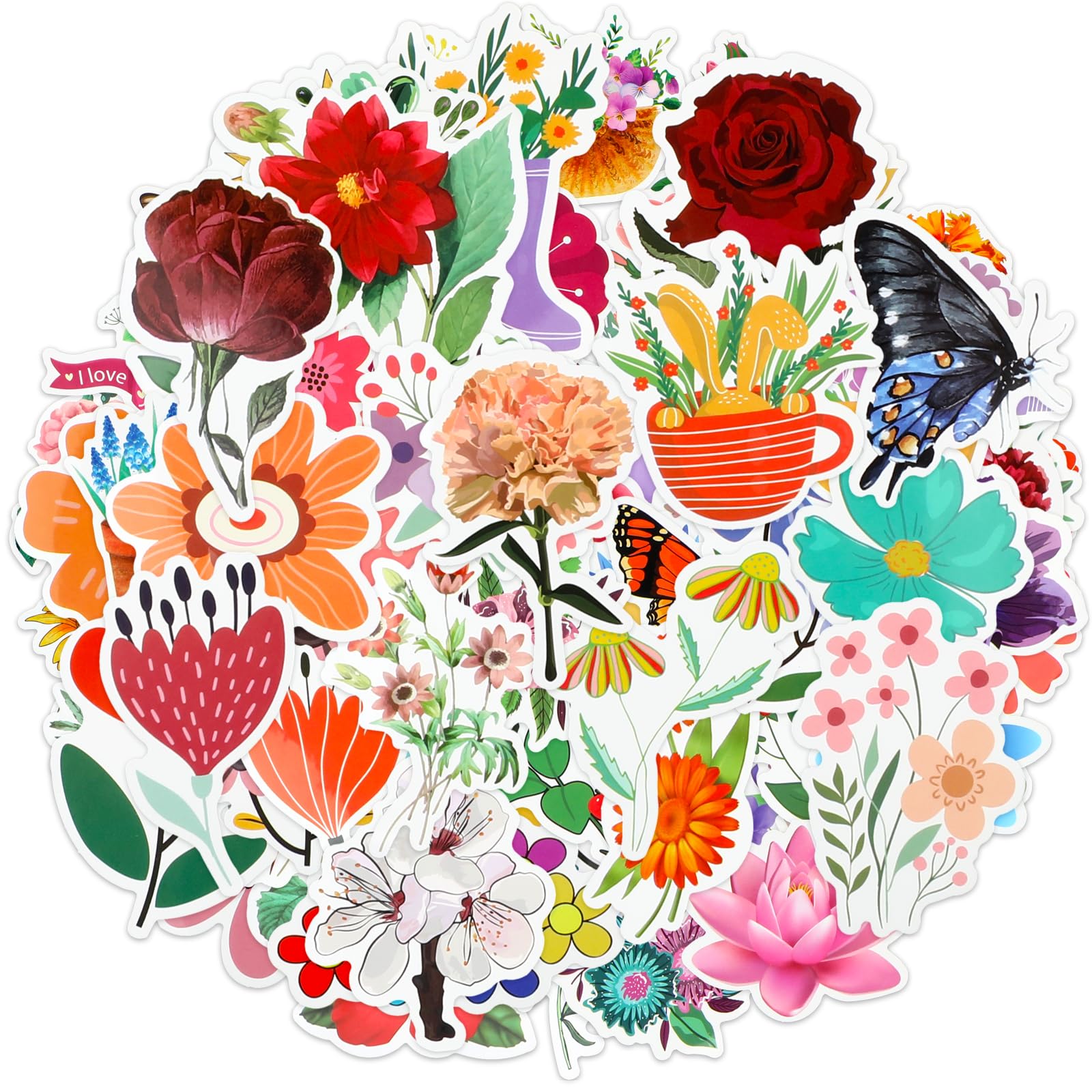 Flower Stickers For Kids