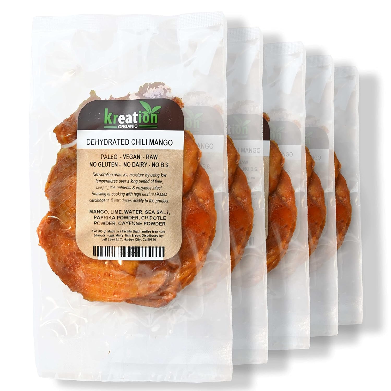Amazon.com: Dehydrated Chili Mango - 5 Pack x 3 Ounce - Healthy Snack ...