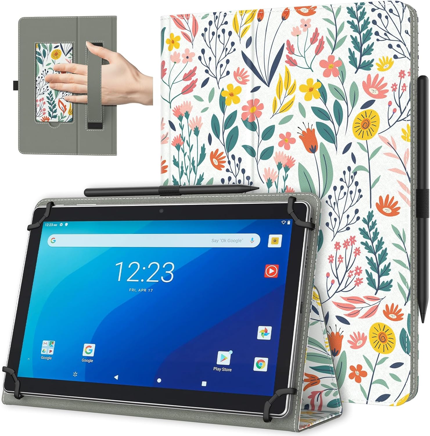 Amazon.com: TiMOVO Universal Case for 10.1 Inch Android Tablet with Pen ...