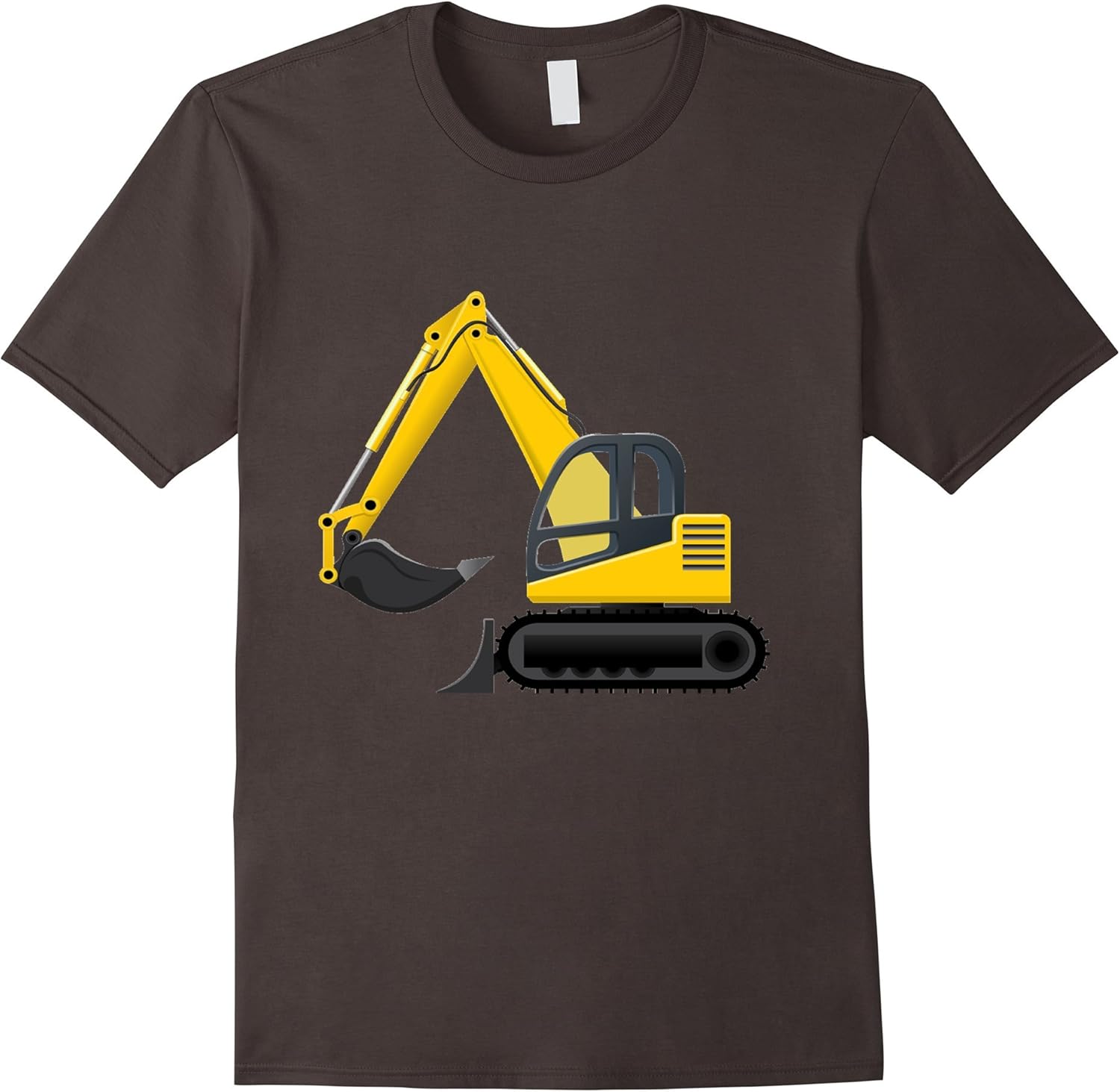 Amazon.com: Excavator T-Shirt Construction Truck Bulldozer Crane ...