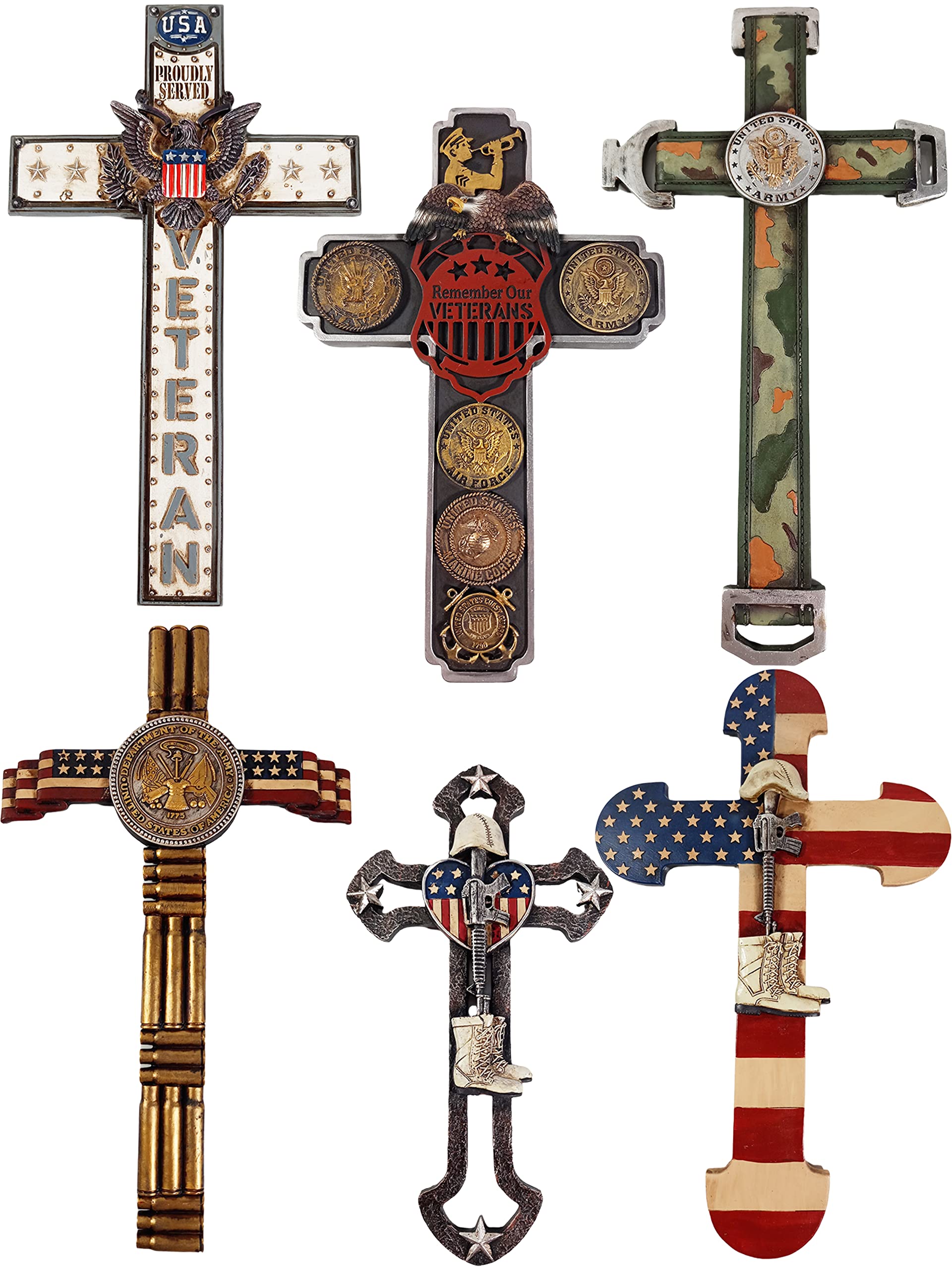 Army Camo Cross Tattoo