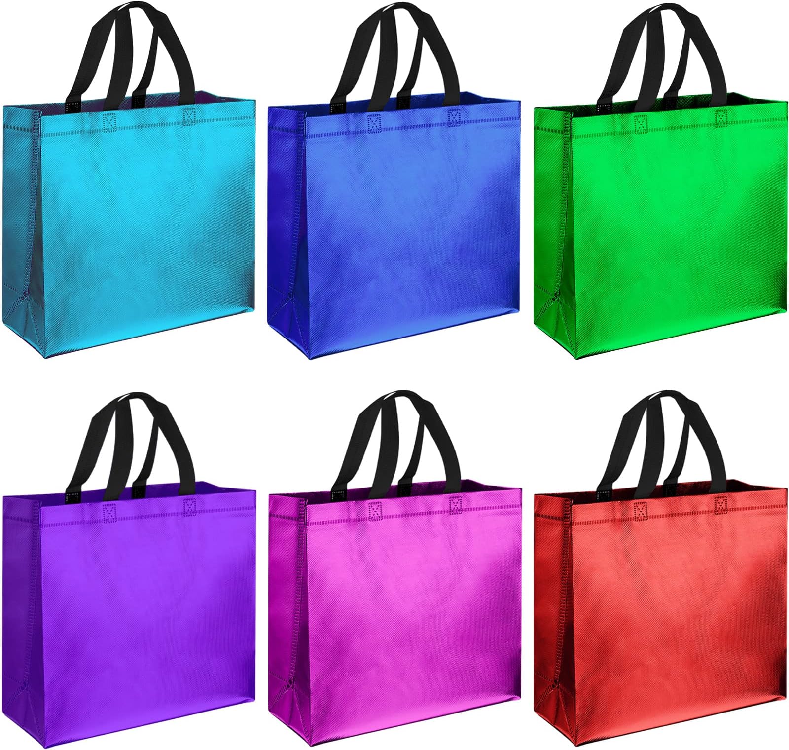 Amazon.com: Tosnail 40 Pack 10 x 8 Inches Reusable Gift Bags, Medium ...