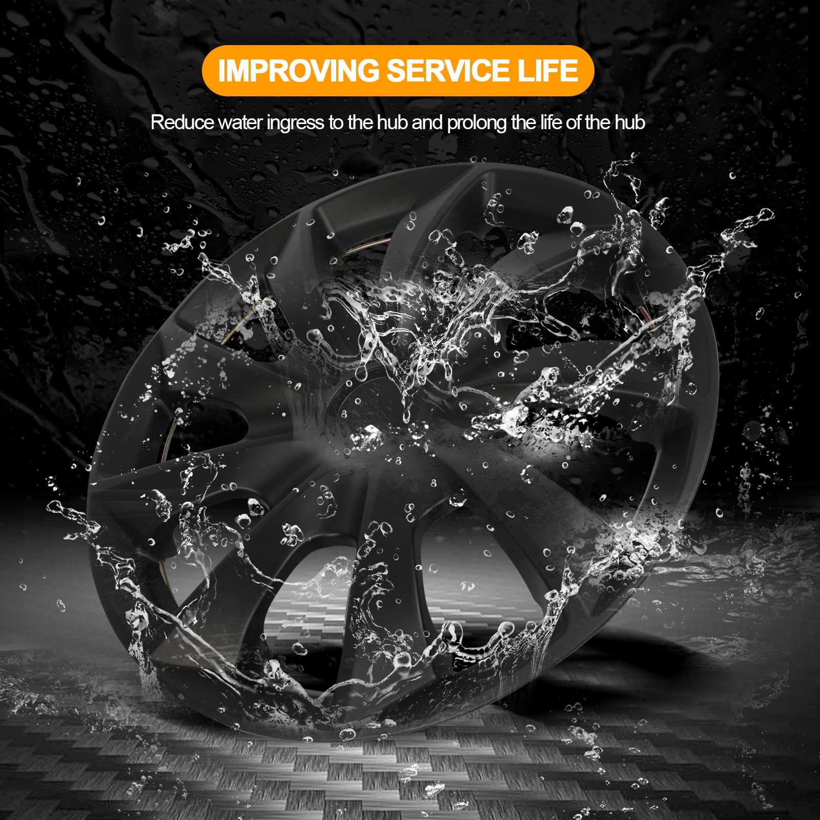 Snapklik.com : 13 Inch Hubcap Wheel Cover Corrosion-Free & Sturdy Full ...