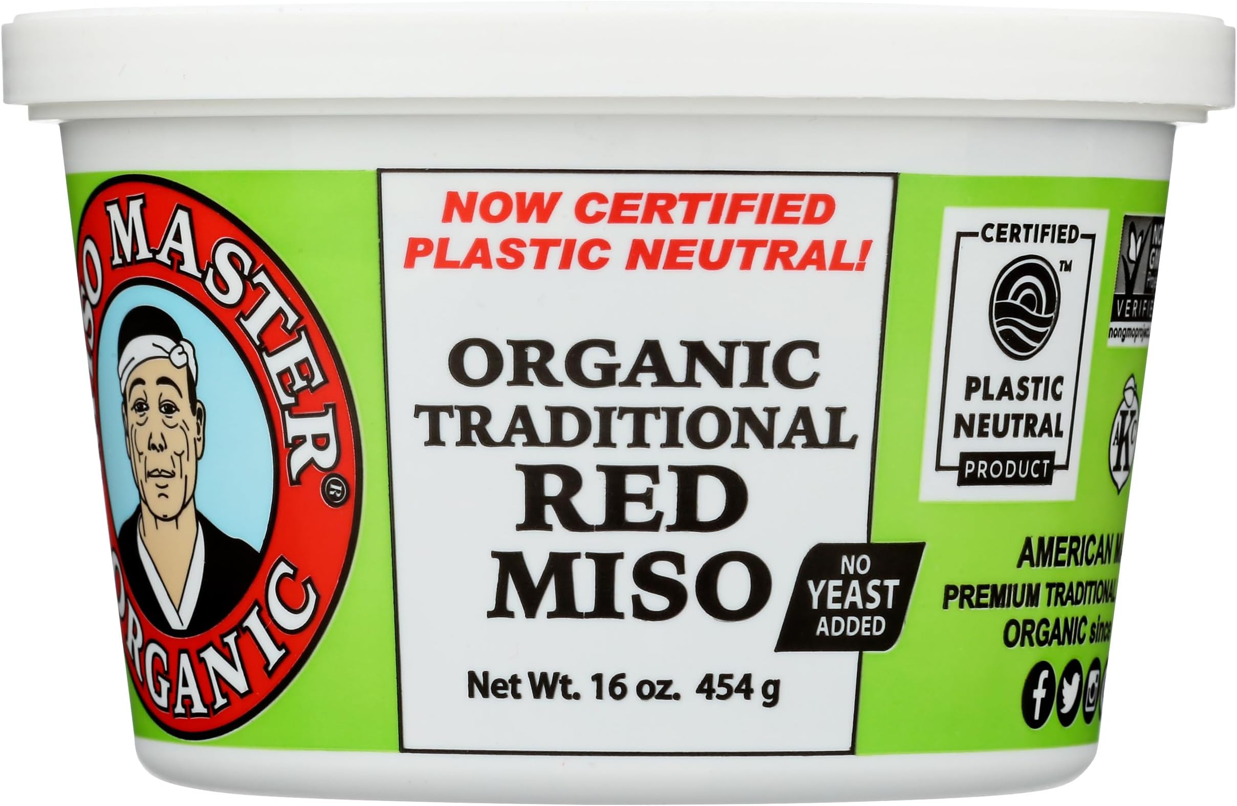 Amazon.com: MISO MASTER MISO PASTE TRAD RED ORG 16OZ : Grocery ...