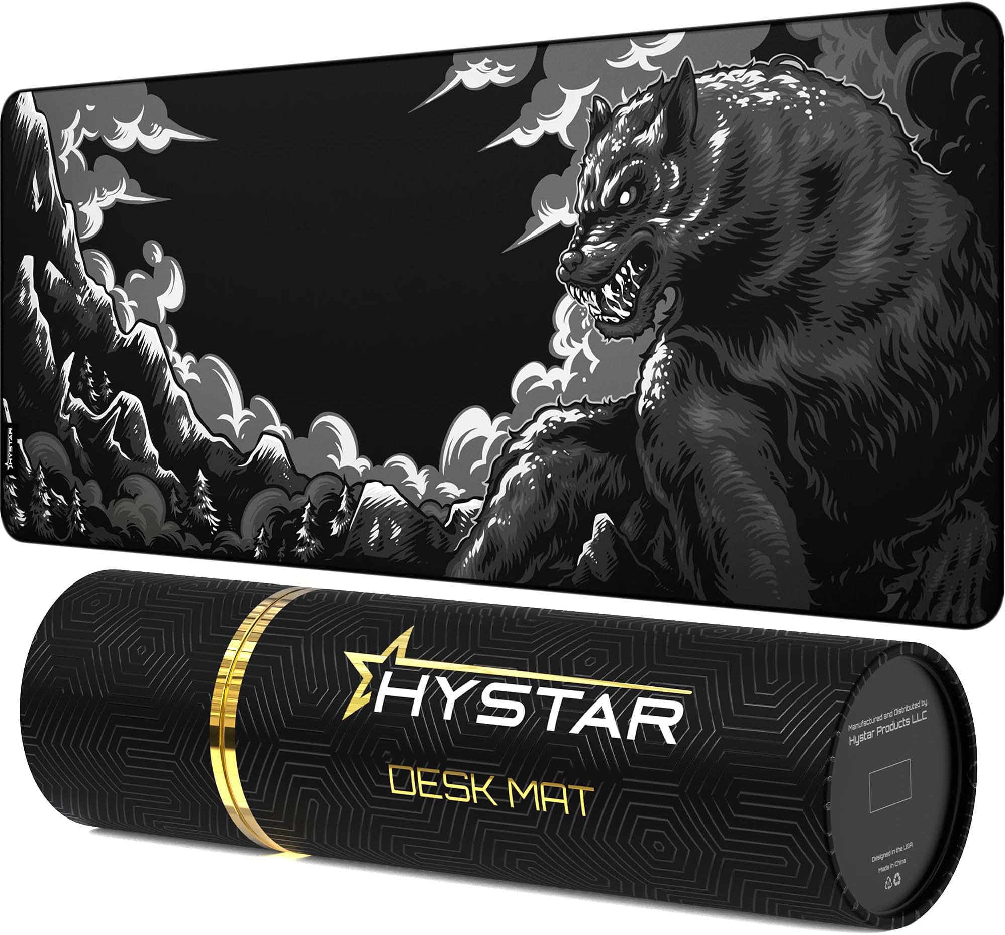 Amazon.com : Hystar Extended Gaming Mouse Pad | XXL 36" x 16" | 5mm ...