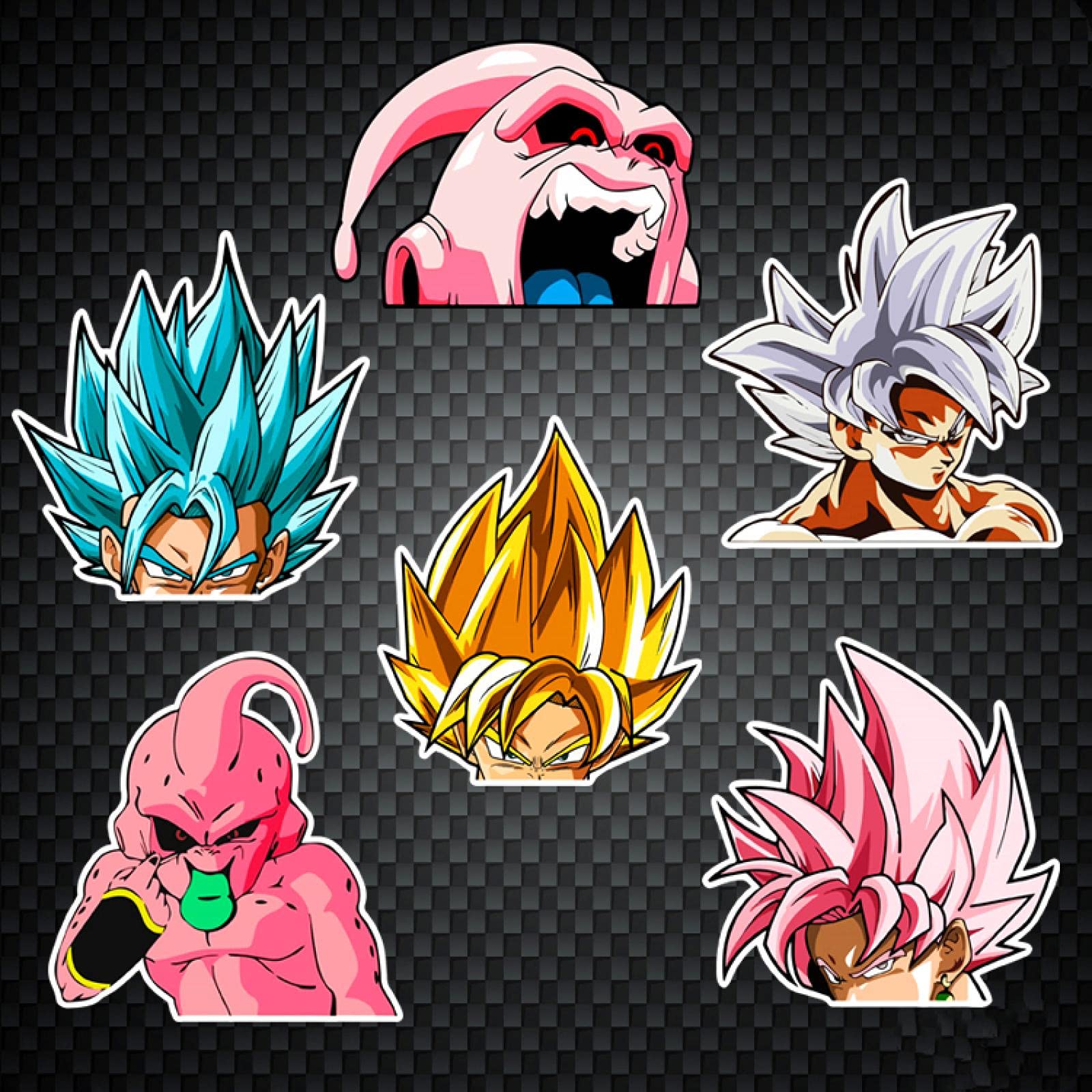 Lshlsh Seven Dragon Pearl Wukong Rear Window Glass Decal Modified ...