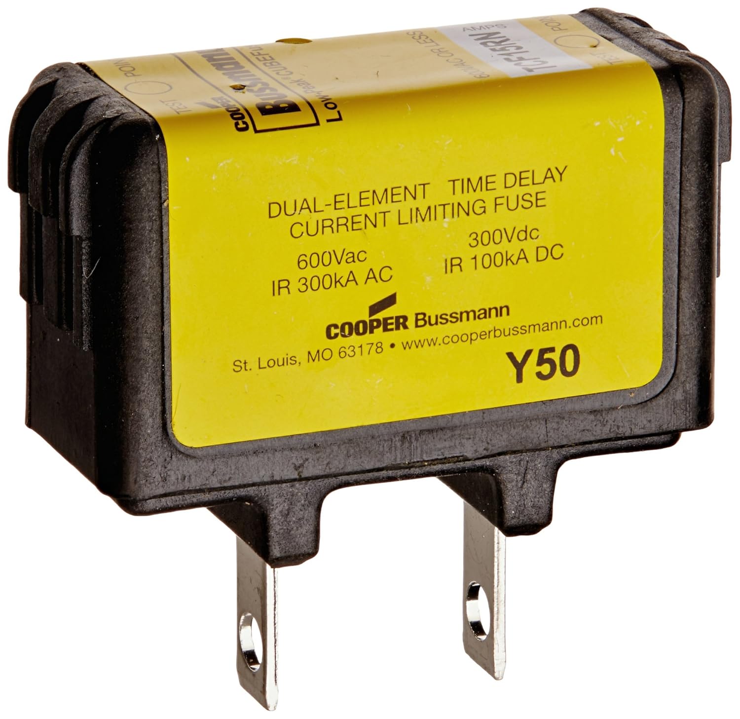 Cooper Bussmann TCF15RN Cube Fuse, 15 Amp, Non-Indication: Fuses ...