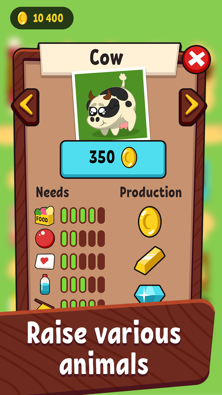 Green Farm - Happy Animals Tycoon Clicker:Amazon.com:Appstore for Android