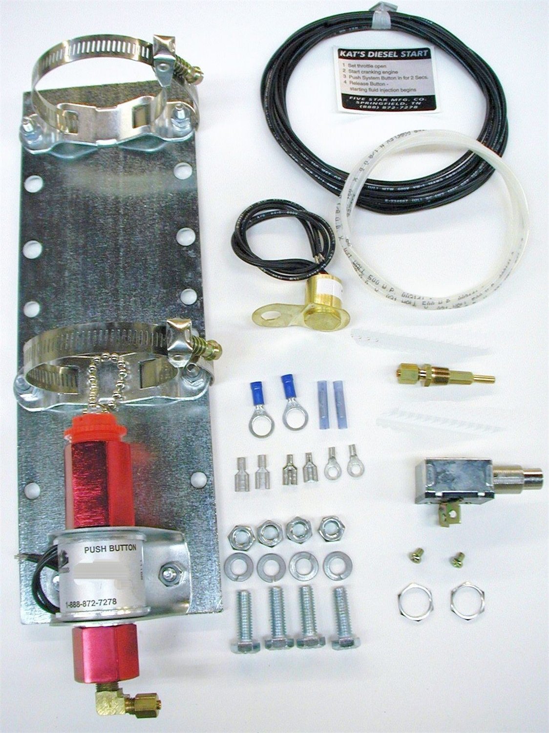 Amazon.com: KAT'S 33112 Ether Start Kit,CID 100-299,12V : Automotive