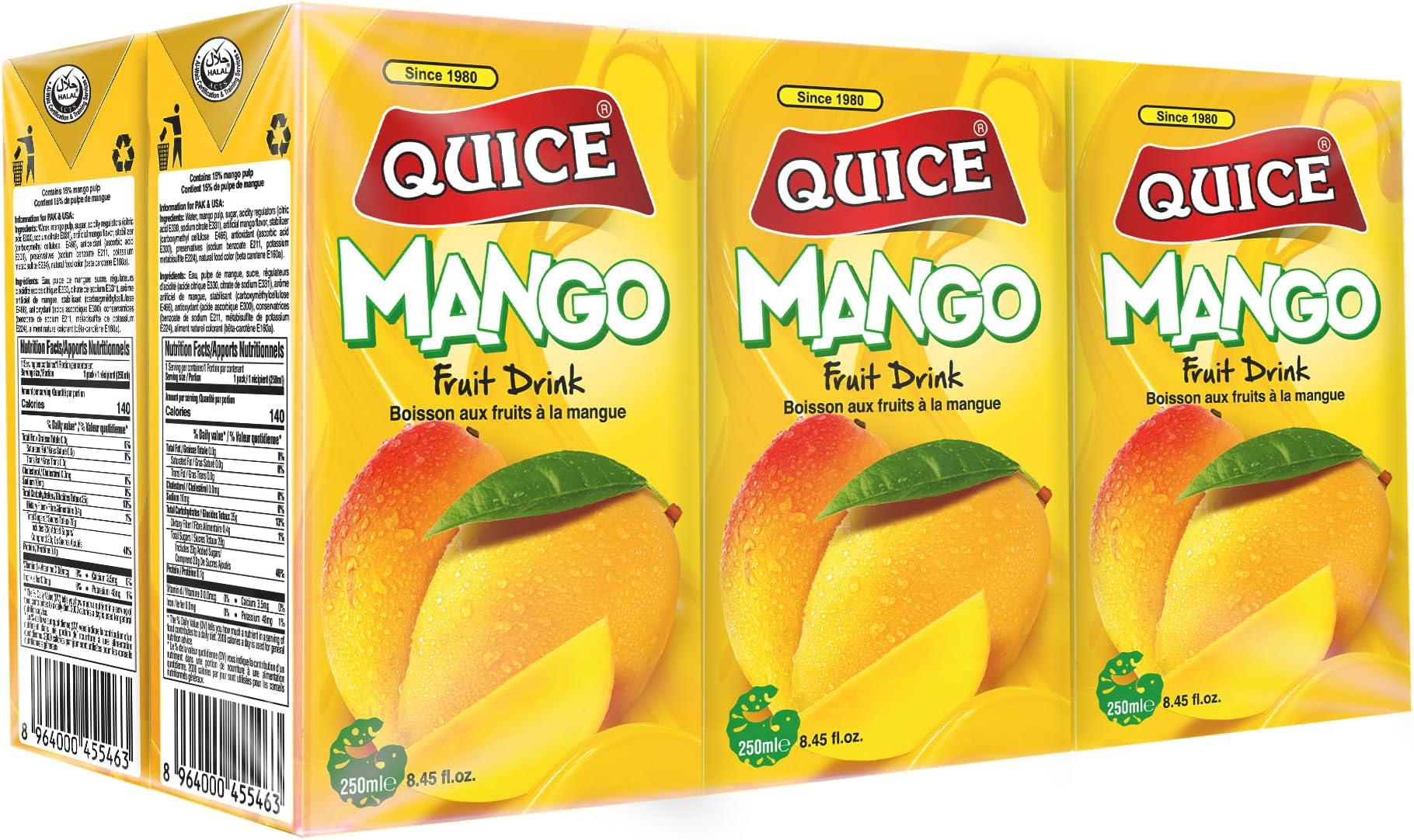 Amazon.com : Del Monte Mango Juice Drink, 8.1 Ounce (Pack of 24 ...