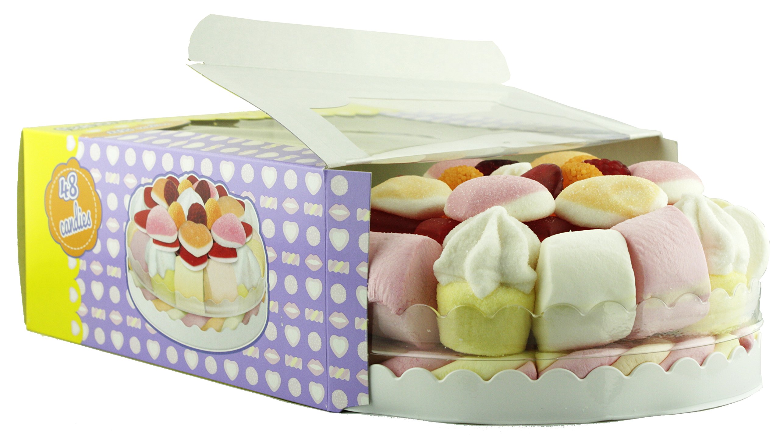 Buy Raindrops Candy Cake Made From Assorted Soft Candy, 48 Candies ...