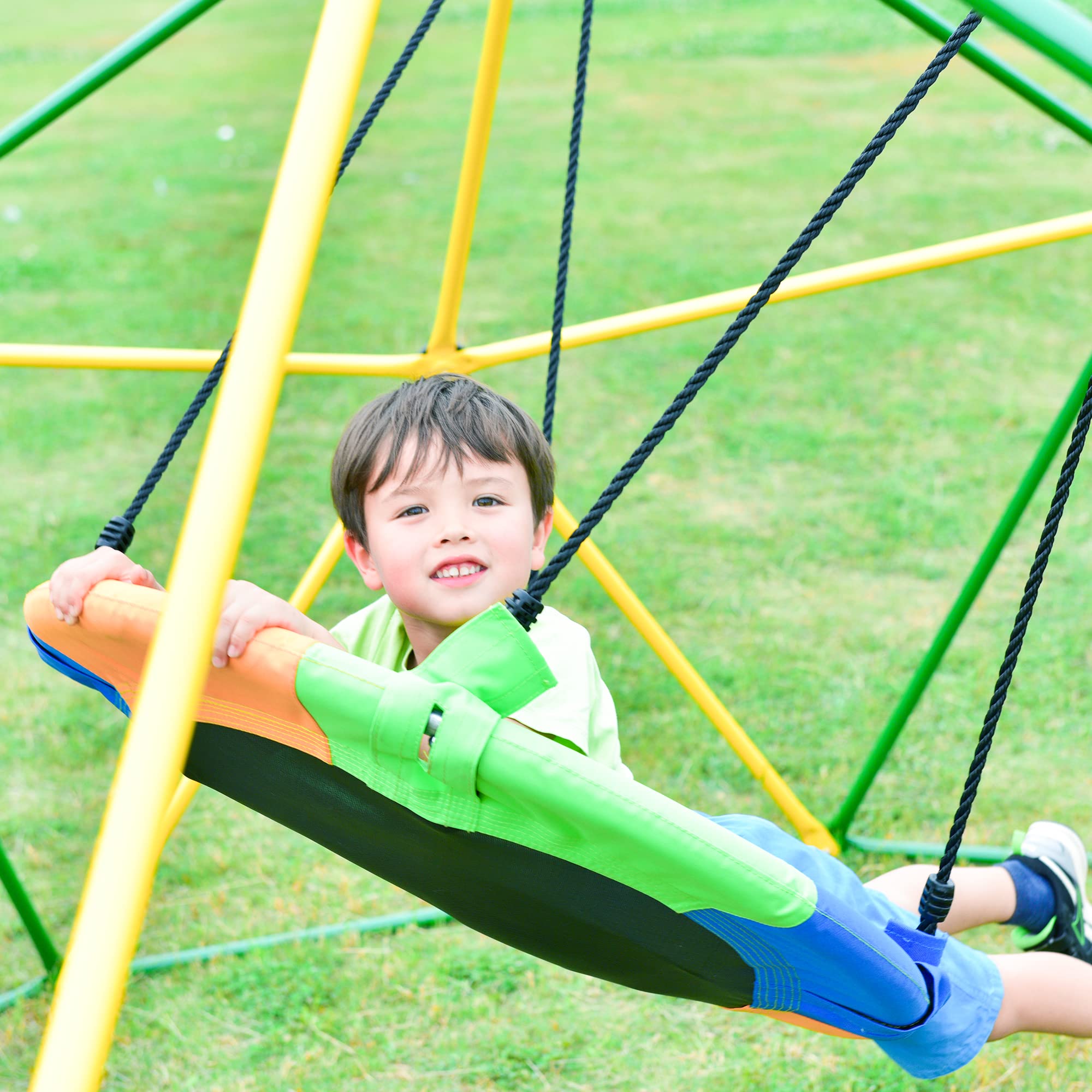 Snapklik.com : Merax 12FT Climbing Dome, Outdoor Dome Climber For Kids ...