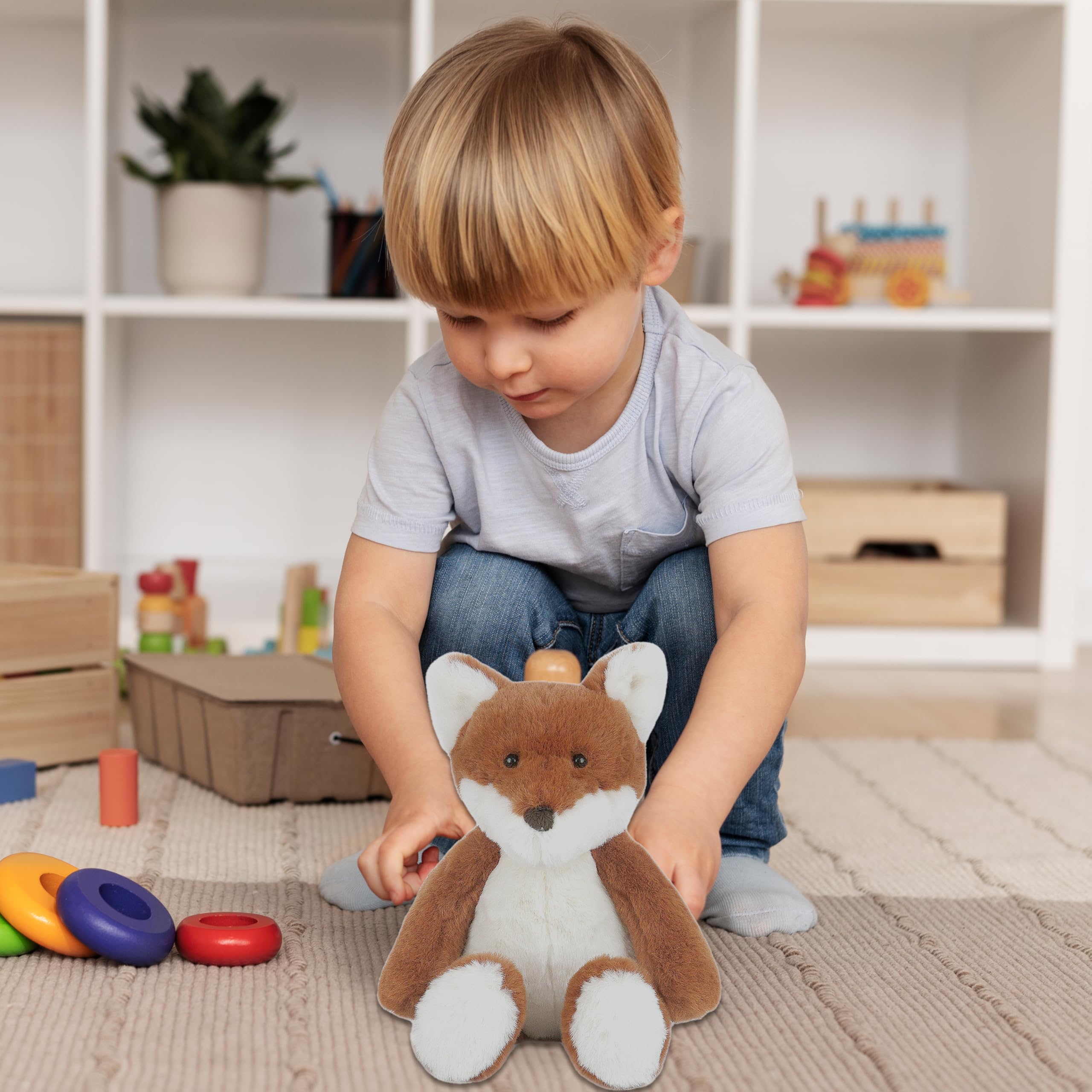 MON AMI Frederick The Fox Stuffed Animal 10/25cm | Plush Fox Soft Toy ...