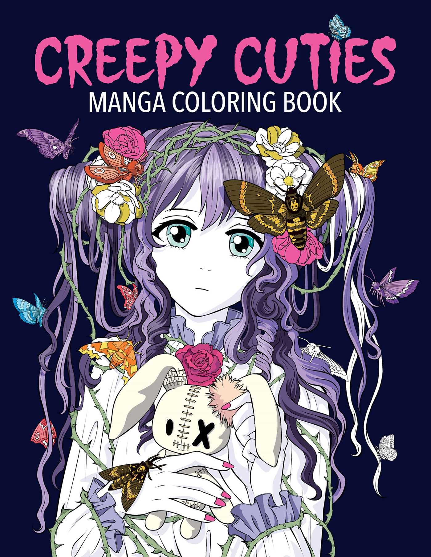 Amazon.com: Creepy Cuties Manga Coloring Book: 9781667202099: Desti ...