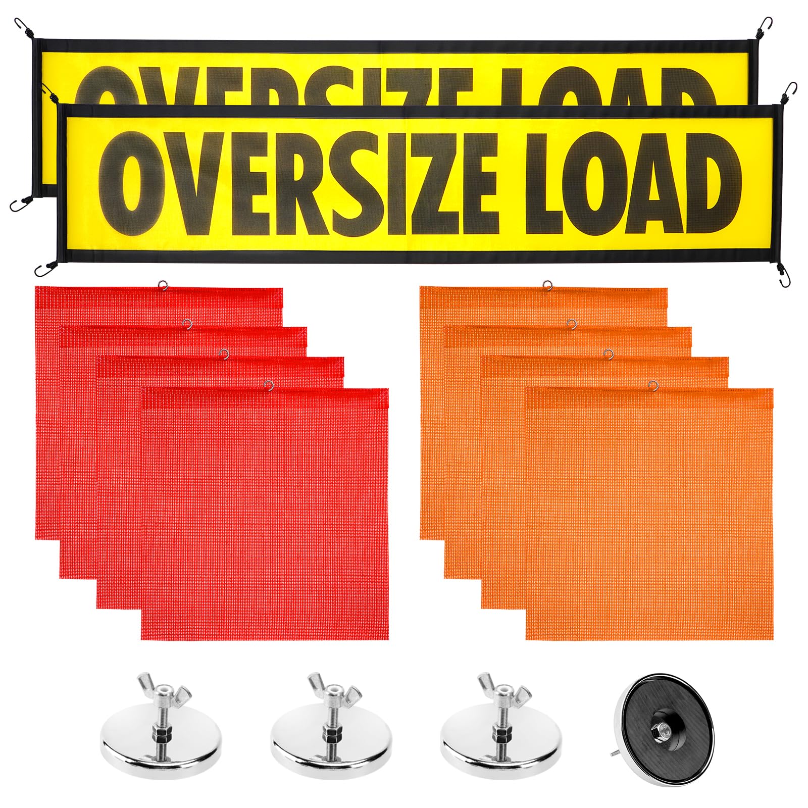 Amazon.com: Venussar Oversize Load Signs for Trucks, 2 Oversized Load ...