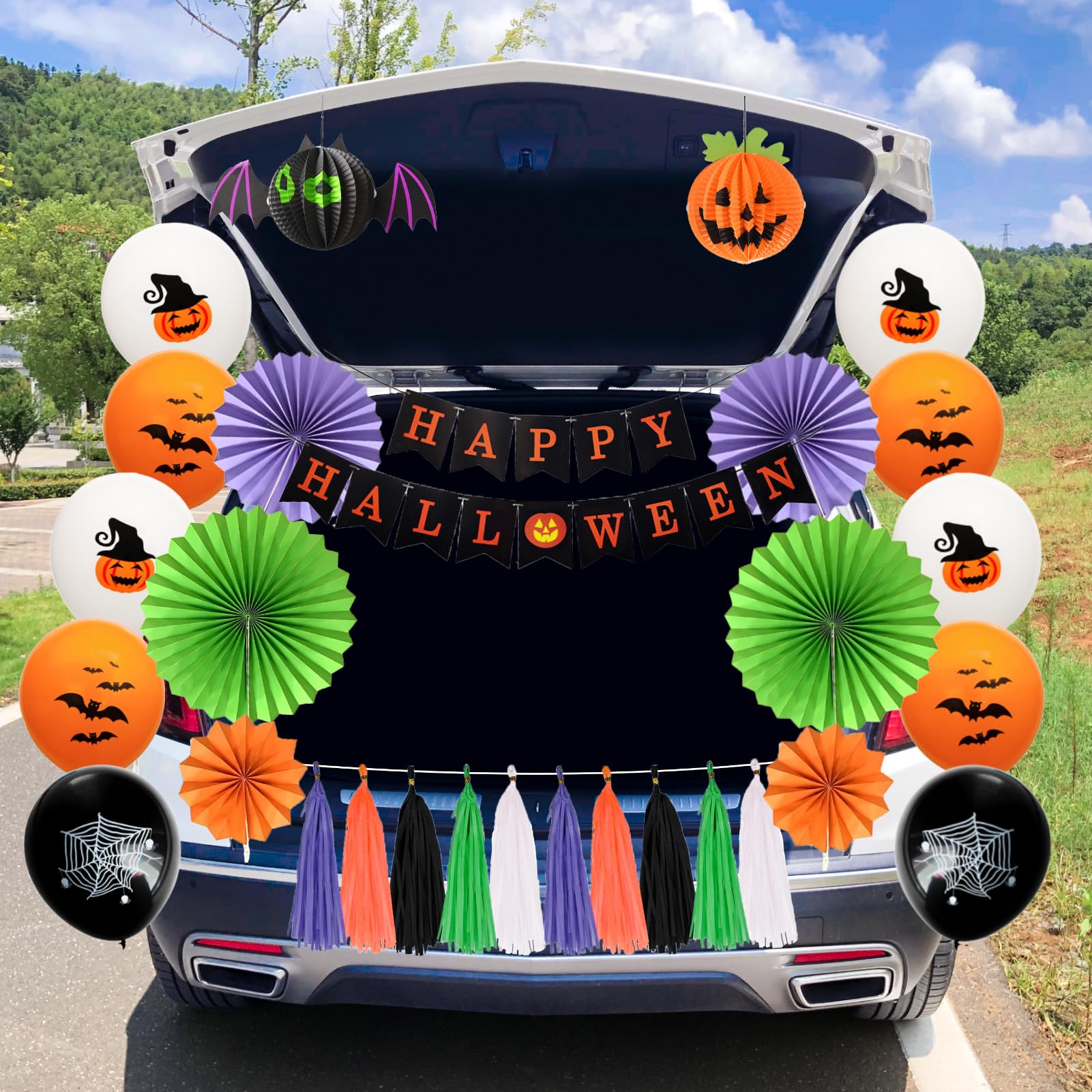Witch Themed Trunk Or Treat Decorations Tiamon Circus Carnival Trunk Or ...