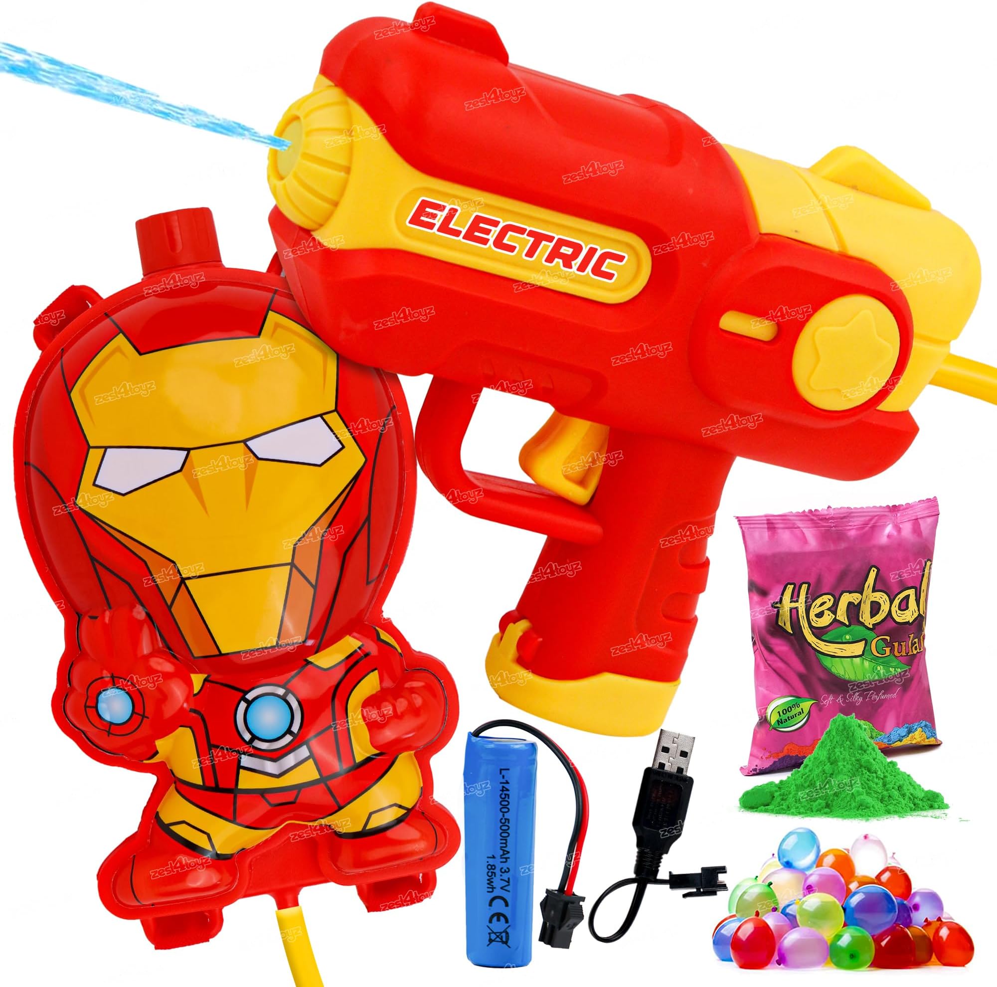 Buy Zest 4 Toyz Holi Pichkari Electric Water Gun for Kids Automatic ...