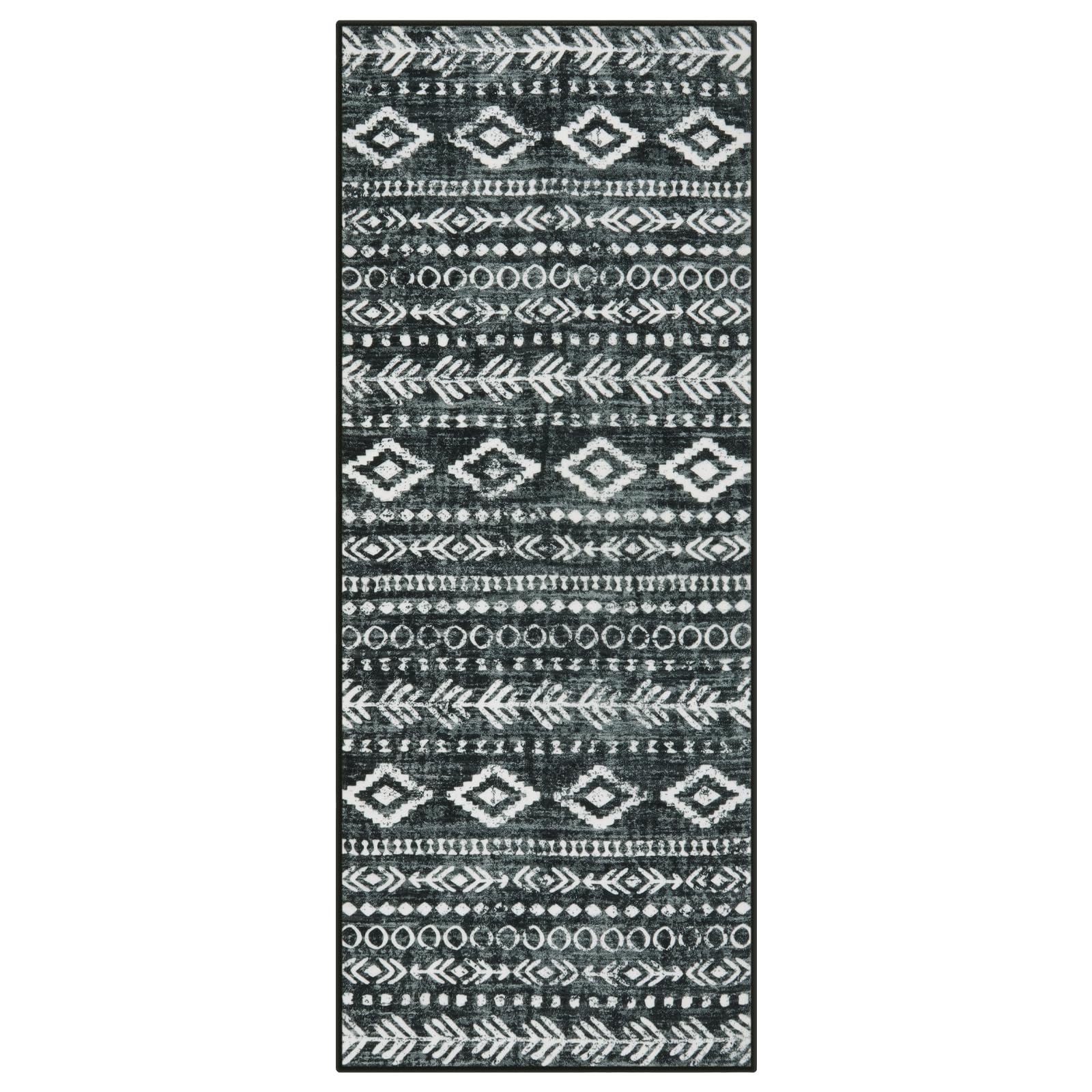 Lahome Modern Moroccan Runner Rug,Washable 2x5 Soft Bedside Rugs Non ...