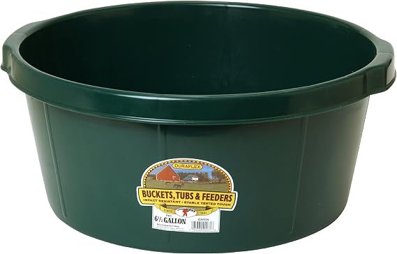 Amazon.com : Little Giant® Plastic All-Purpose Tub | Plastic Pond Tub ...