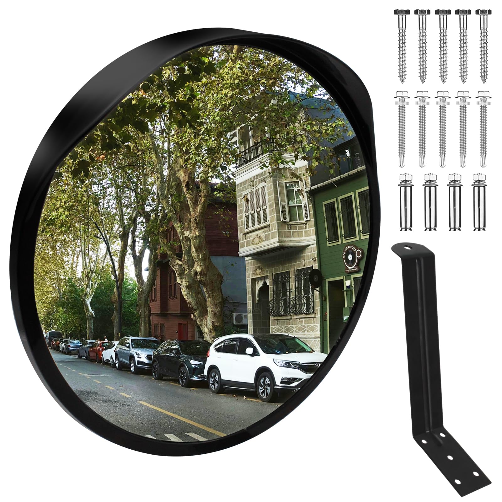 Snapklik.com : UCANVIN 12-Inch Convex Mirror, Safety Traffic Mirror ...