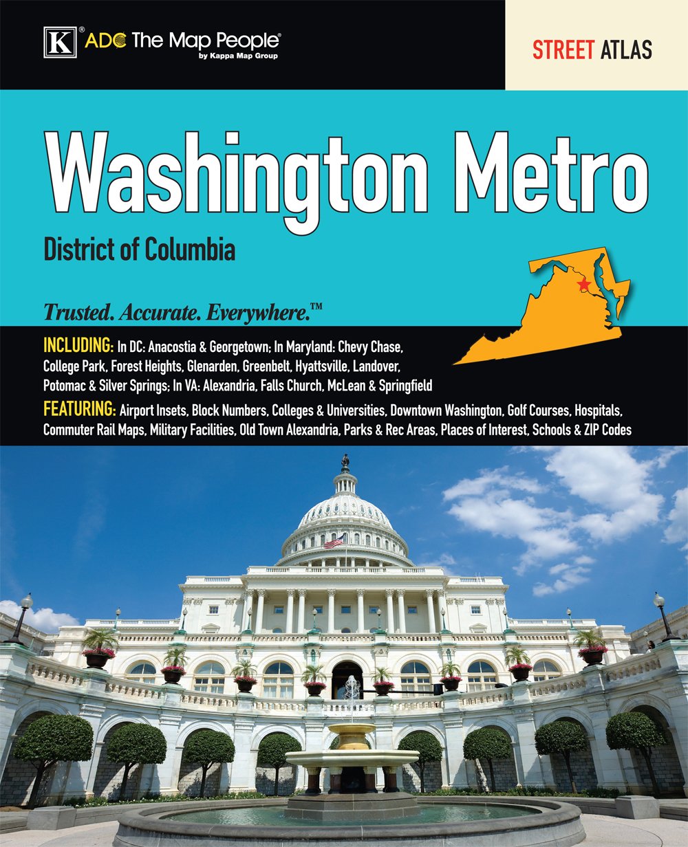 ADC the Map People Washington D.C. Metro Atlas (ADC the Map People ...