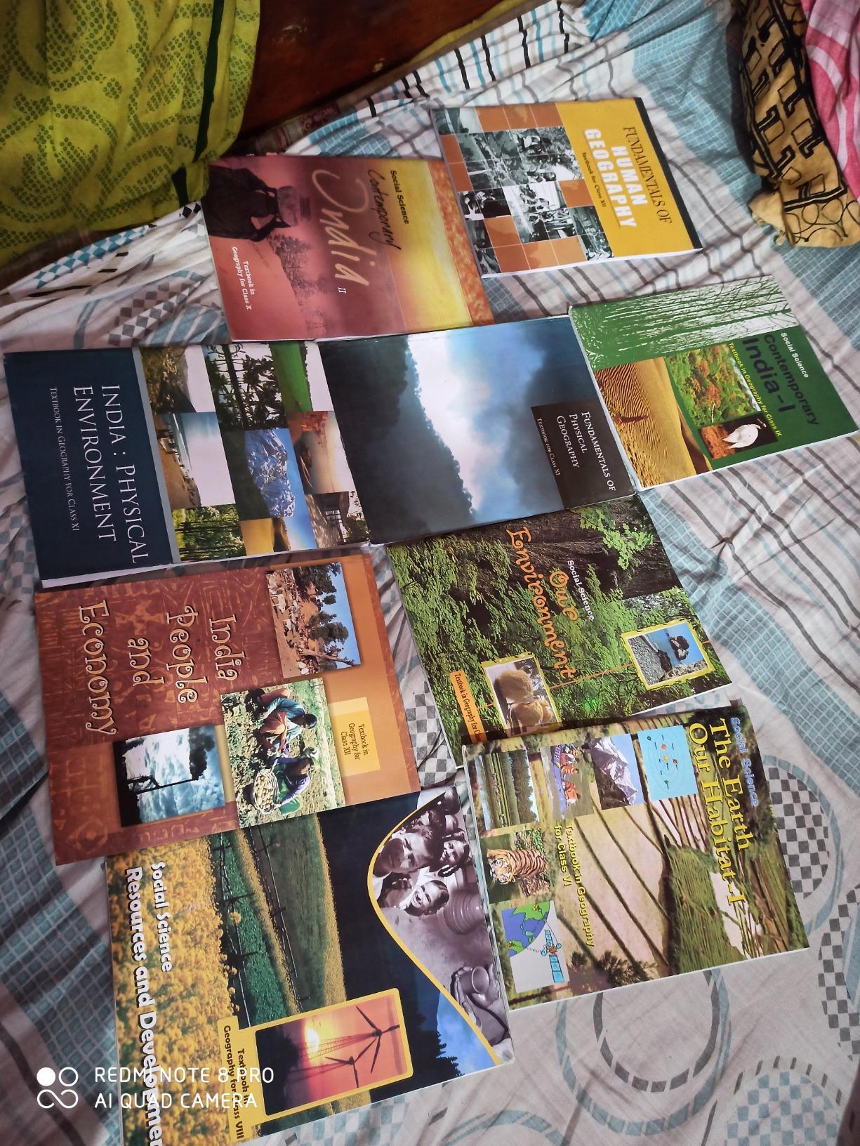 NCERT History Class 6 to 12 Text Books Set - English Medium : National ...