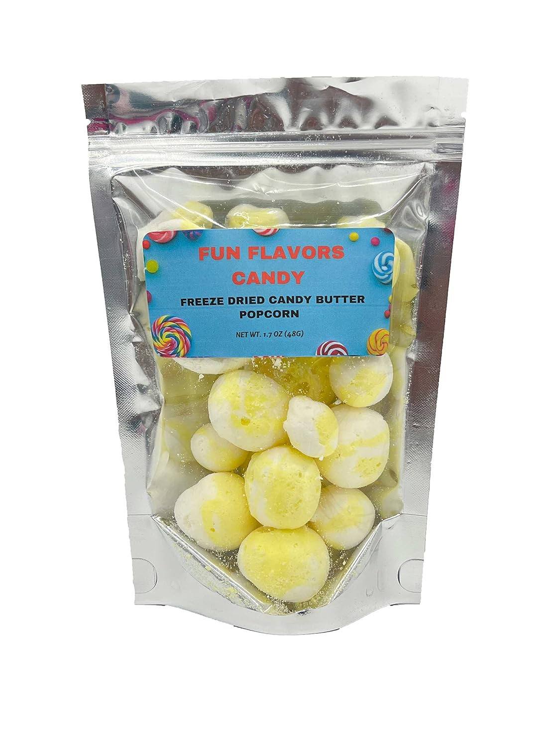 Amazon.com : Freeze Dried Candy Buttered Popcorn Taffy Variety Pack ...