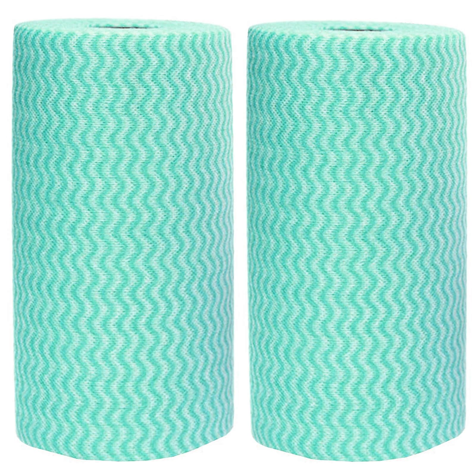 200 Sheets Disposable Cleaning Towels Dish Towels Dish Cloths, Reusable ...