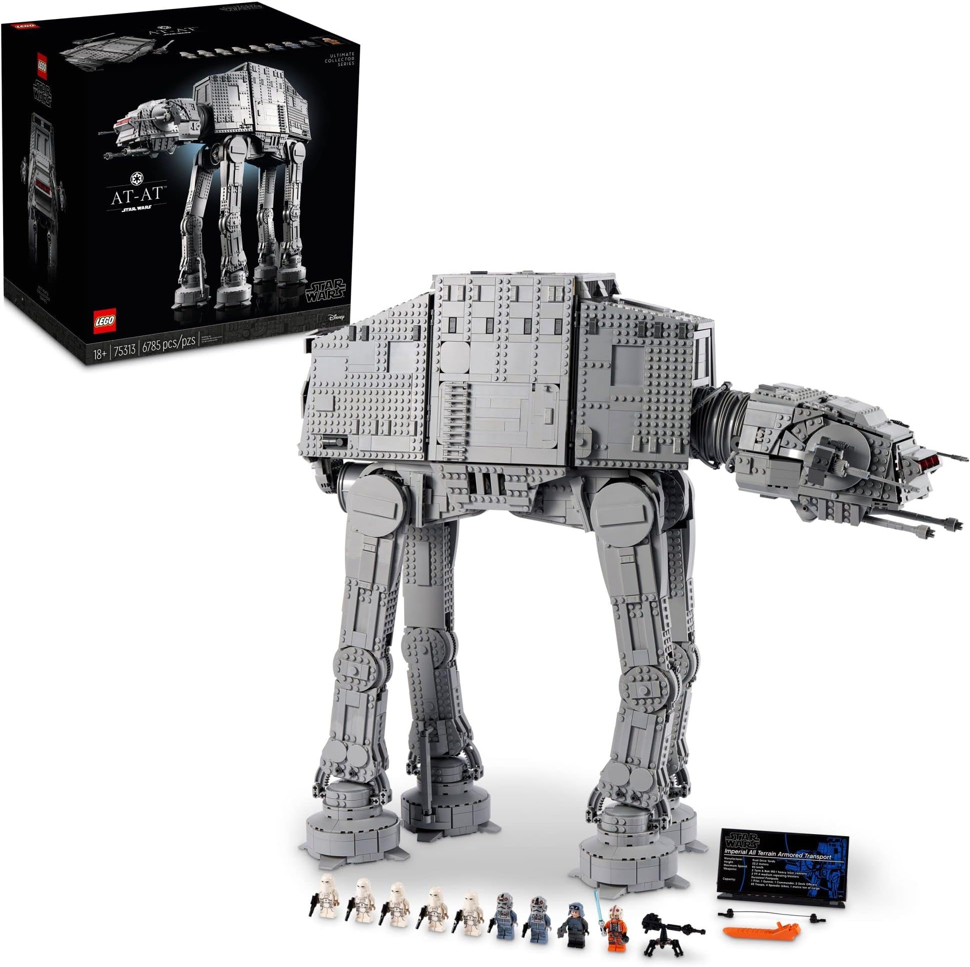 LEGO® Star Wars™ at-at™ 75288 Building Kit,at-at Walker Building Toy ...