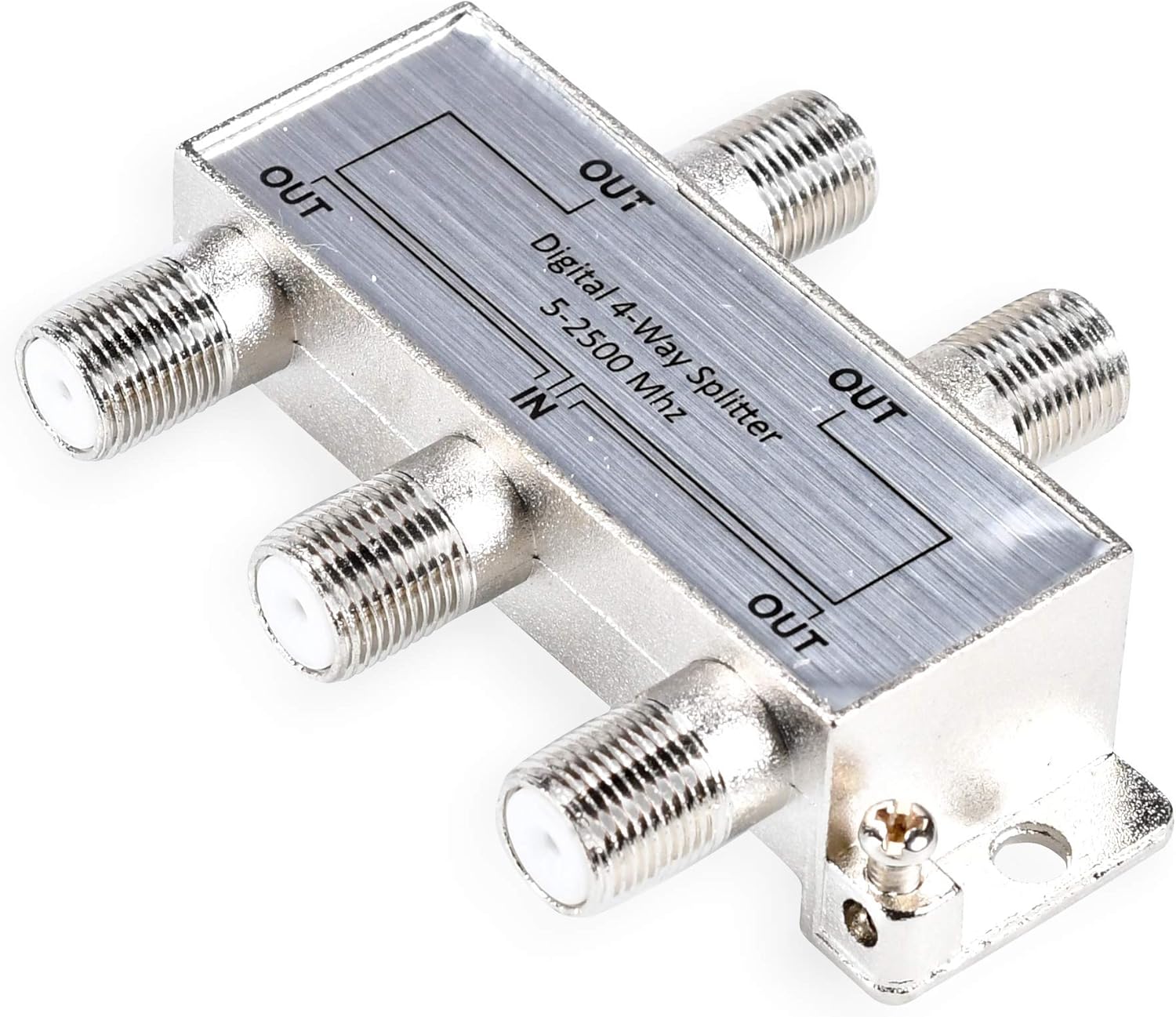 Amazon.com: ONN ONA17AV012 Pro 4-Way Splitter : Electronics