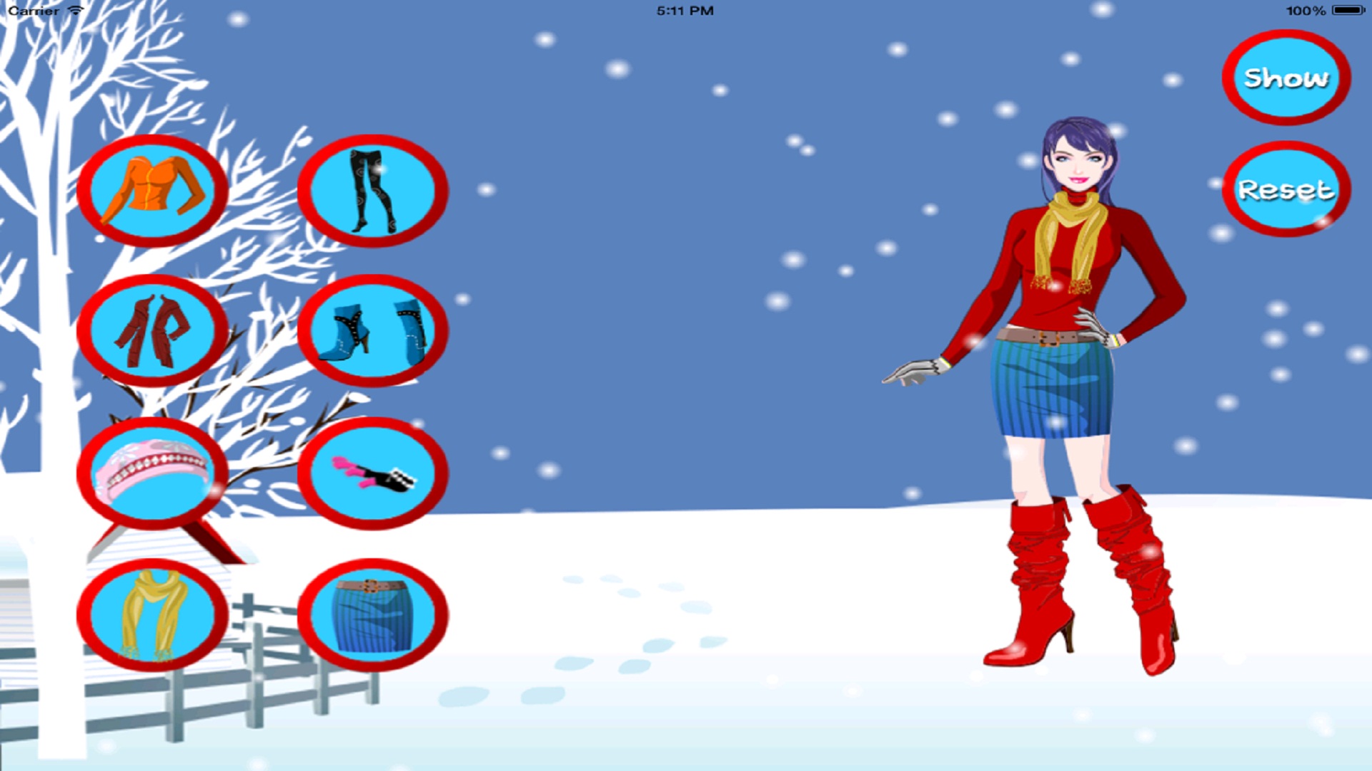 Winter Dress Up Dress Up Games - App on Amazon Appstore
