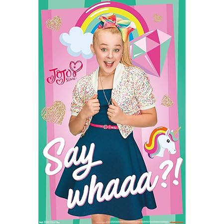 Amazon.com: Trends International JoJo Siwa - Pink Wall Poster, 14.725 ...