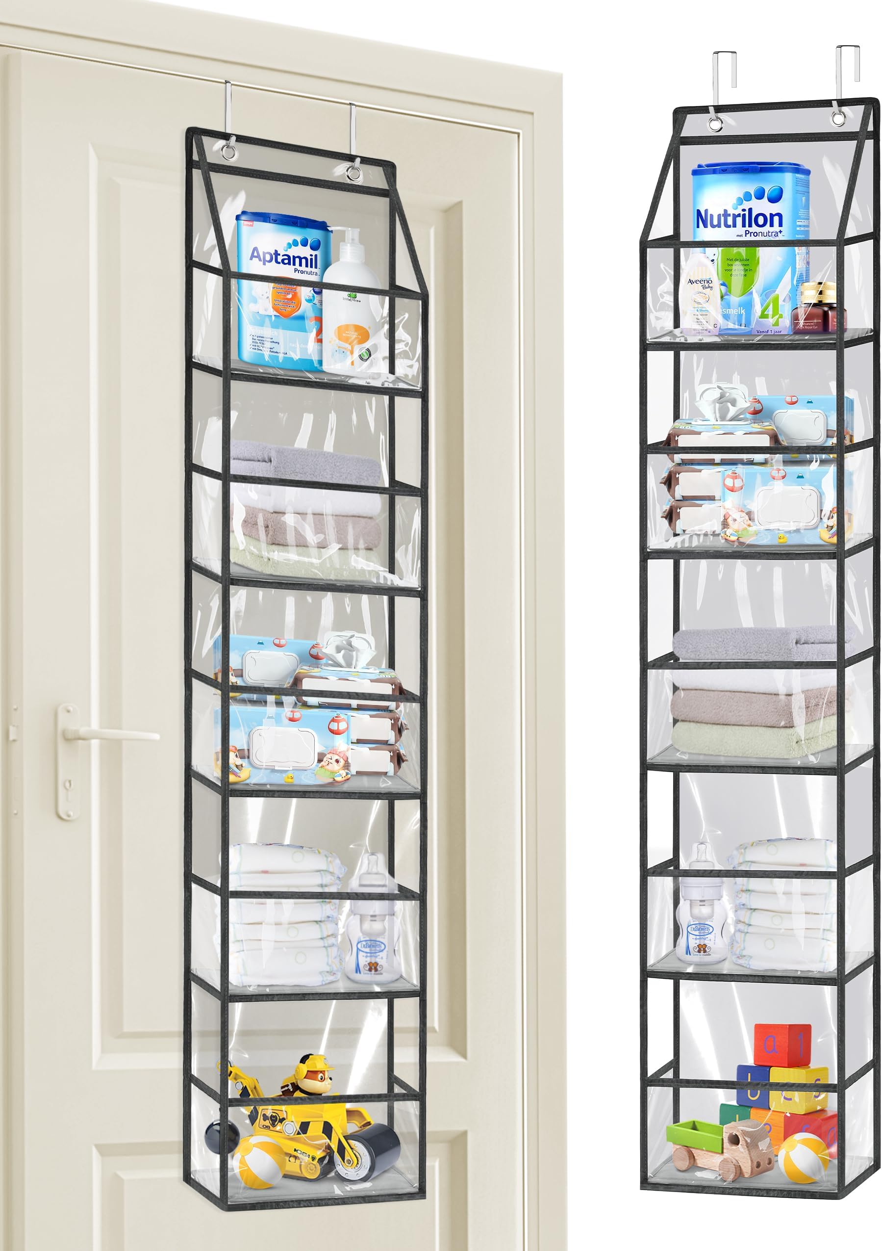 Amazon.com: 5-Shelf Over The Door Hanging Pantry Organizer, Room ...
