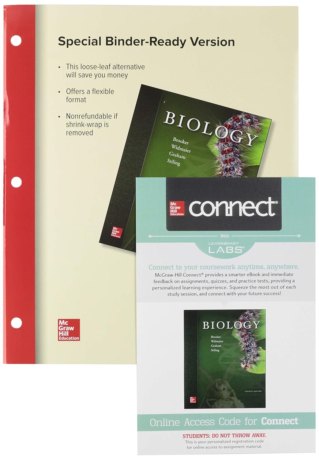Amazon.com: GEN COMBO LL BIOLOGY; CONNECT W/LEARNSMART LABS ACCESS CARD ...