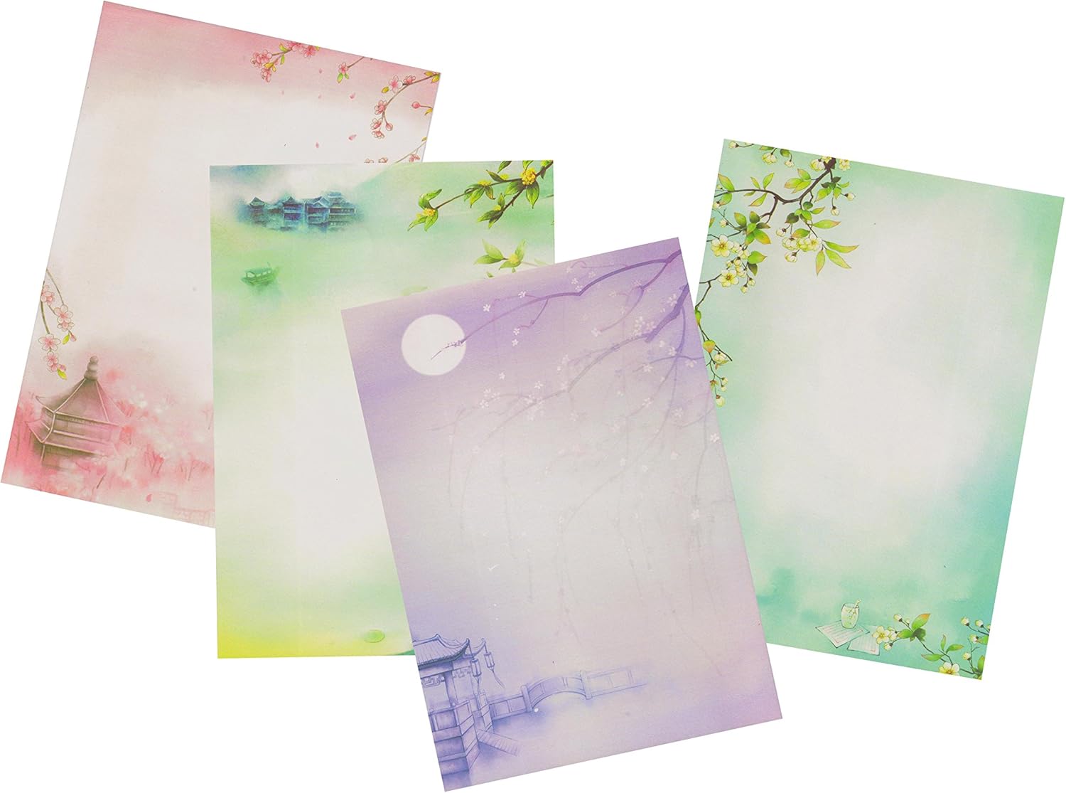 Amazon.com : 32 Writing Stationery Paper with 20 Envelope, Vintage ...