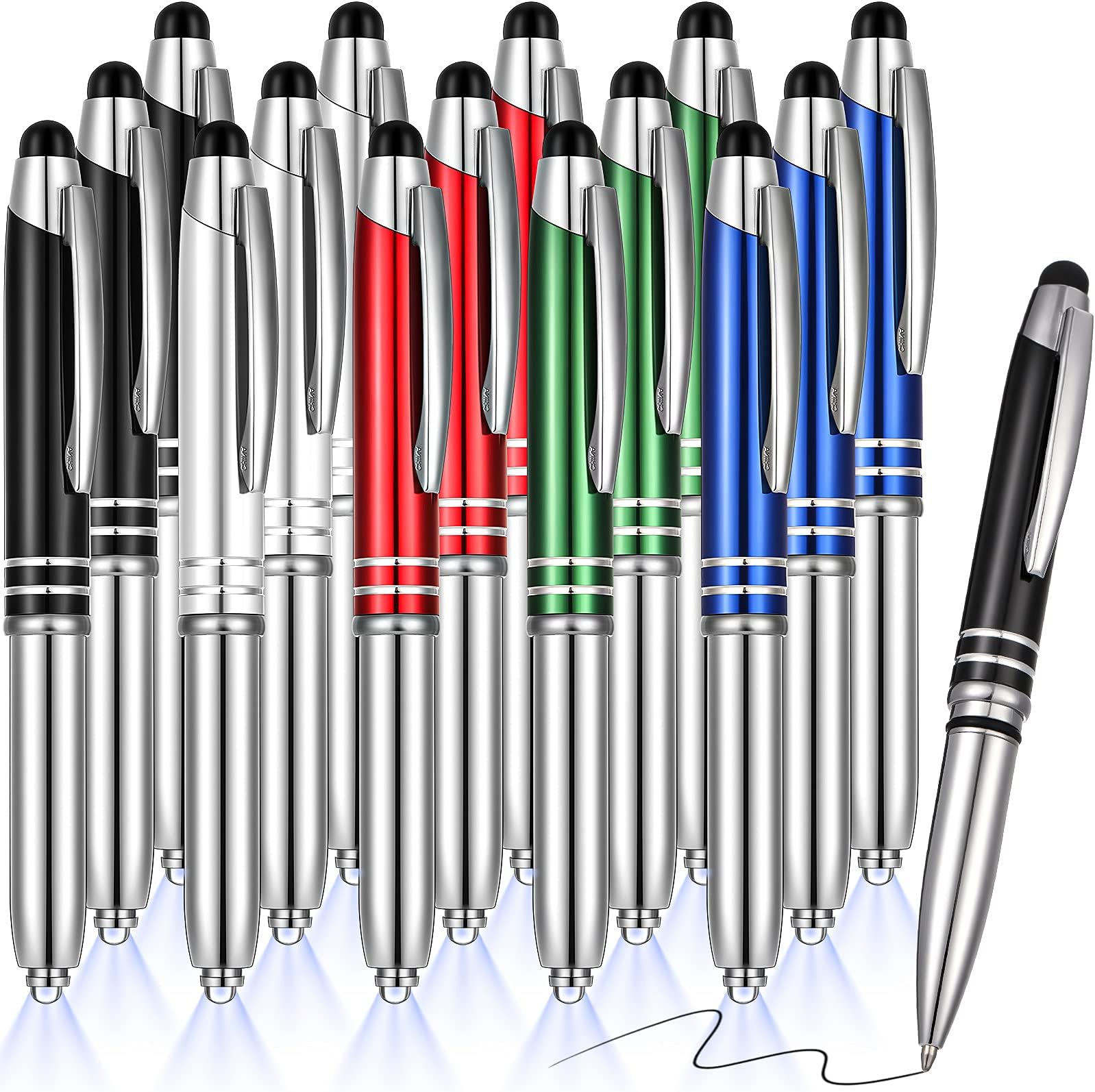 Amazon.com : Stylus Pens -2 in1 Capactive Touch Screen with Ballpoint ...