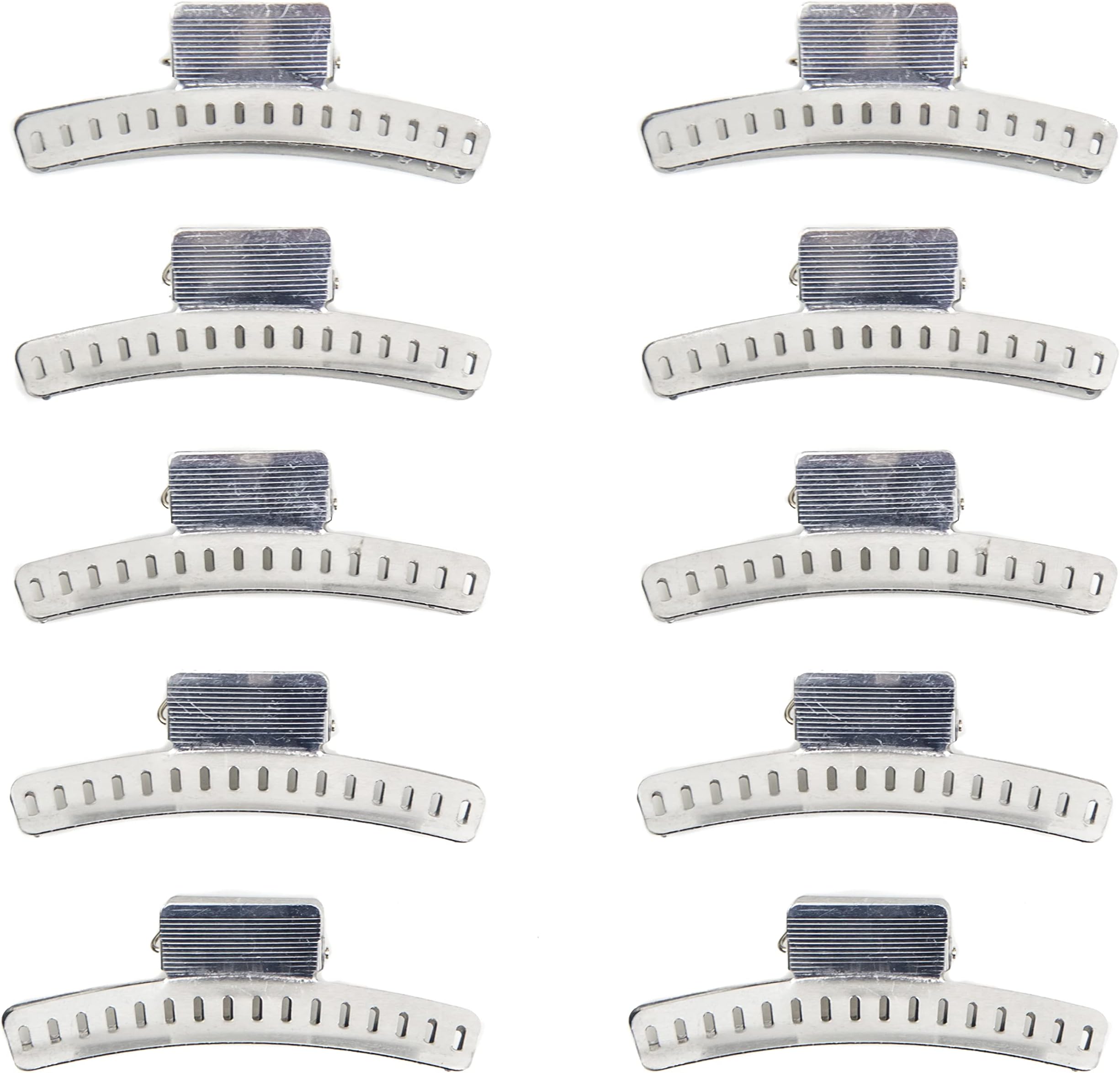 Amazon.com : Aluminum 3 Butterfly Clips - Set of 10 - Fingerwave and ...