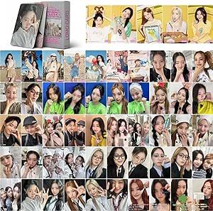 Amazon.com : HoluzYX ITZY 2024 SEASON'S GREETINGS Lomo Cards 55 Pcs Collections ‘MIDZY‘ Album ...